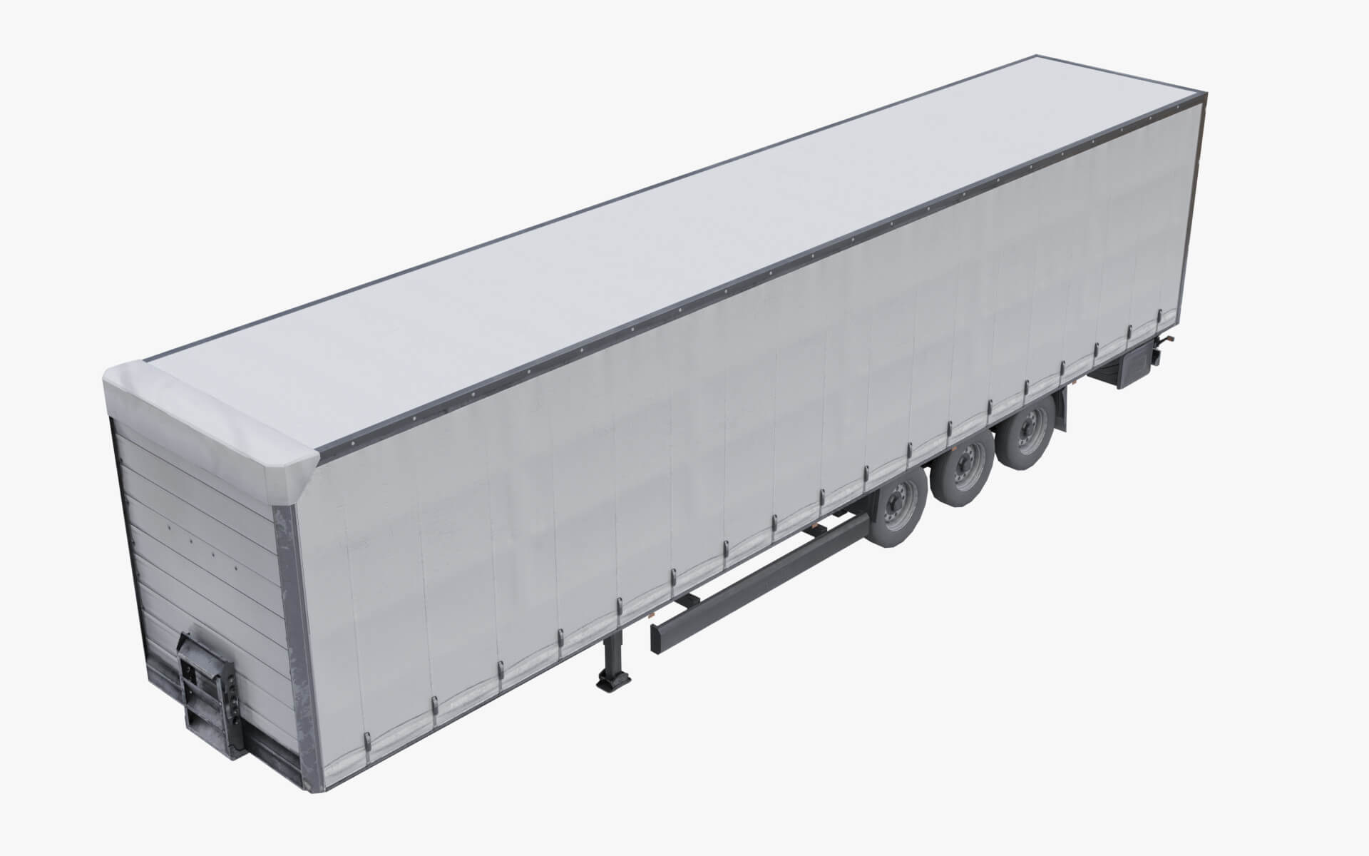 Cargo Trailer - 3D Model by solid-surface