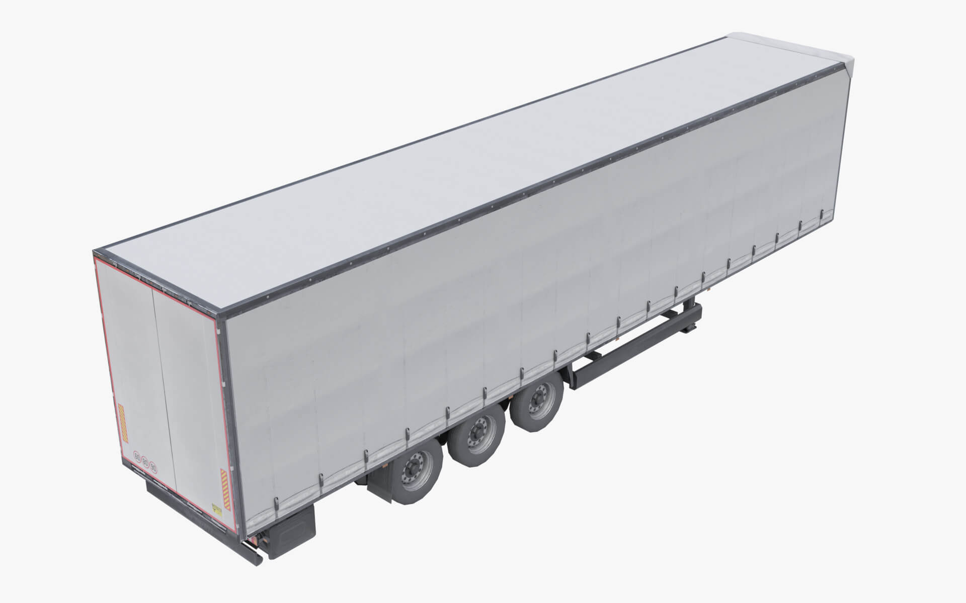 Cargo Trailer - 3D Model by solid-surface