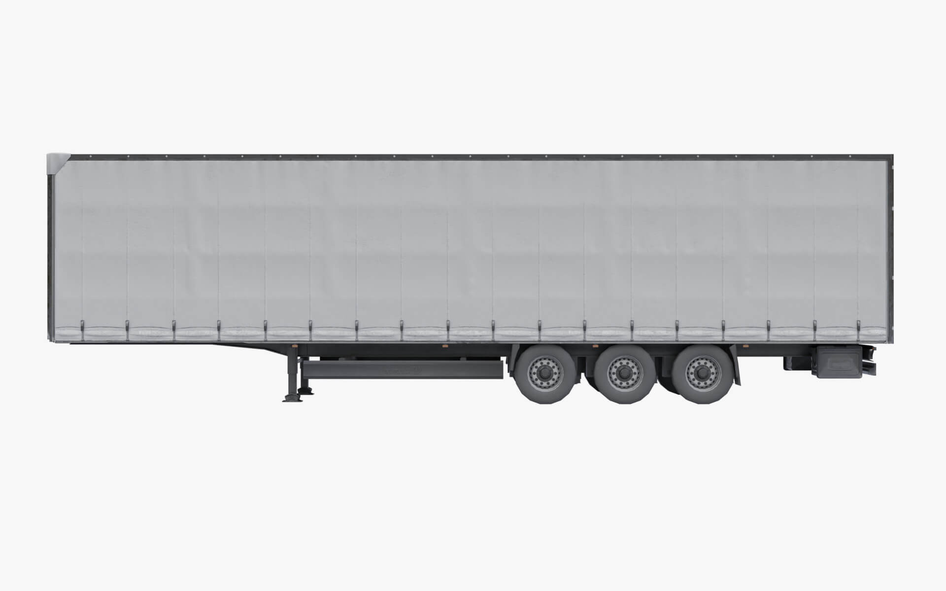 Cargo Trailer - 3D Model by solid-surface