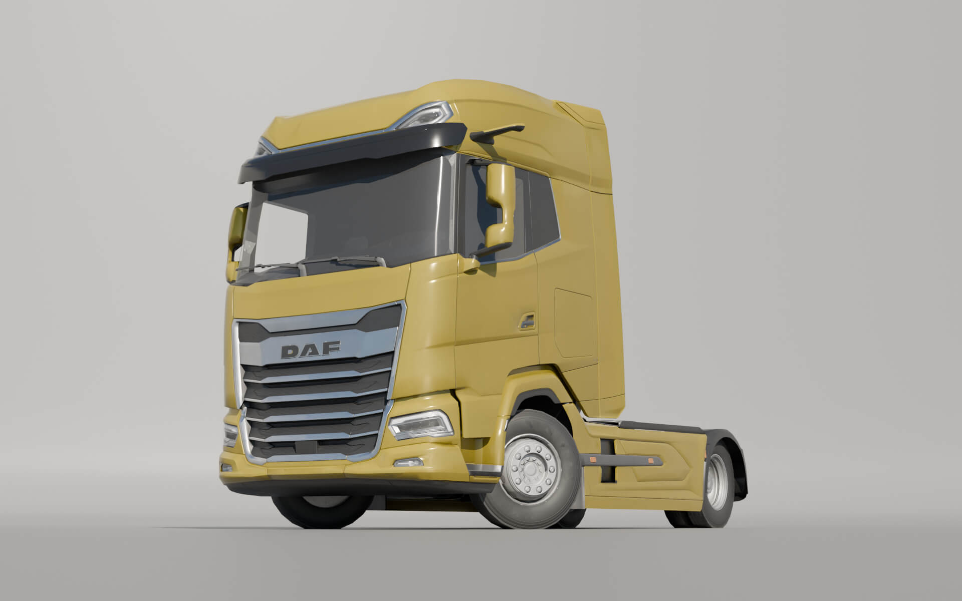 DAF XG 2022 Lowpoly - 3D Model by solid-surface