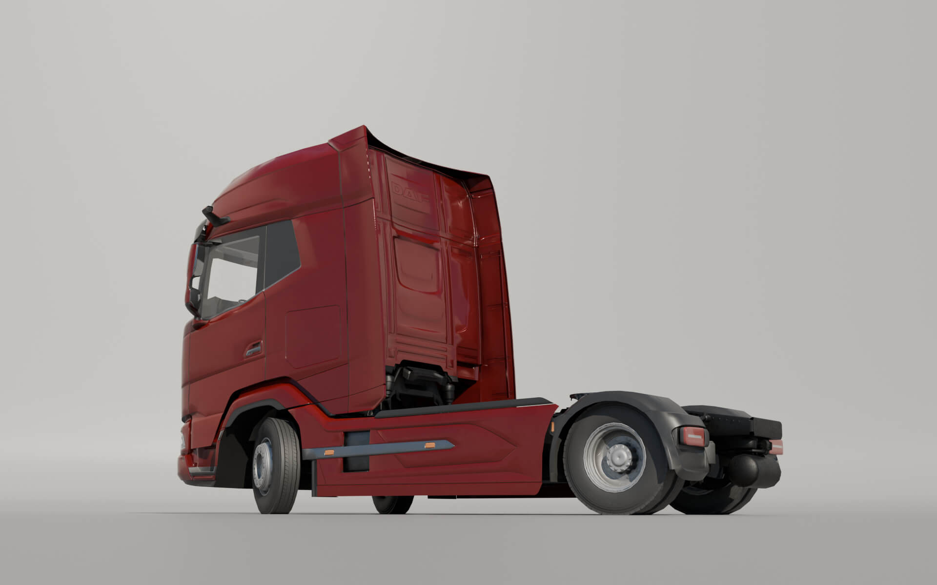 DAF XG 2022 Lowpoly - 3D Model by solid-surface