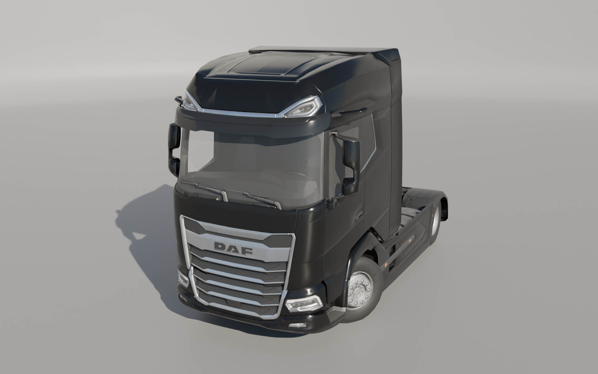 DAF XG 2022 Lowpoly - 3D Model by solid-surface