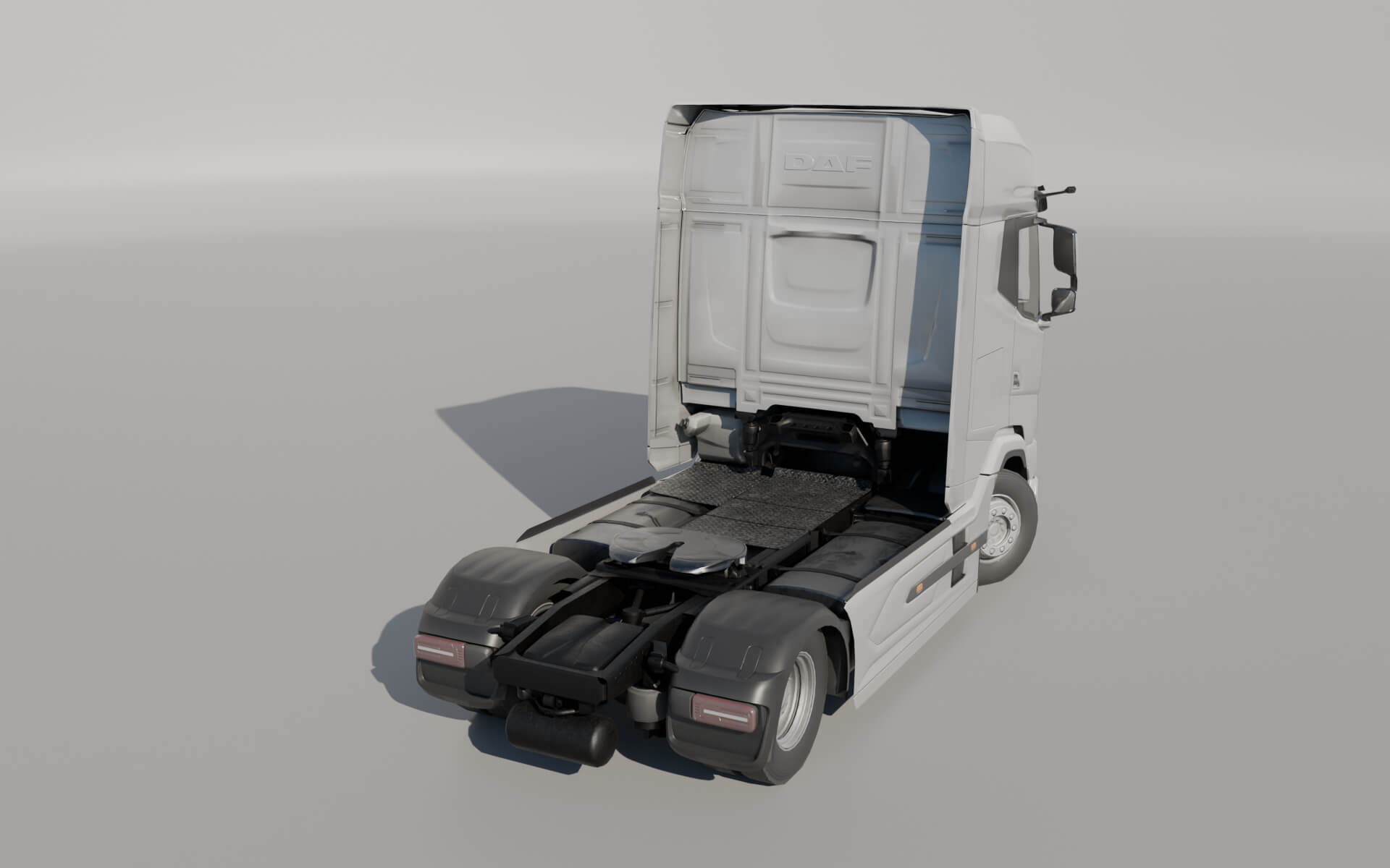 DAF XG 2022 Lowpoly - 3D Model by solid-surface