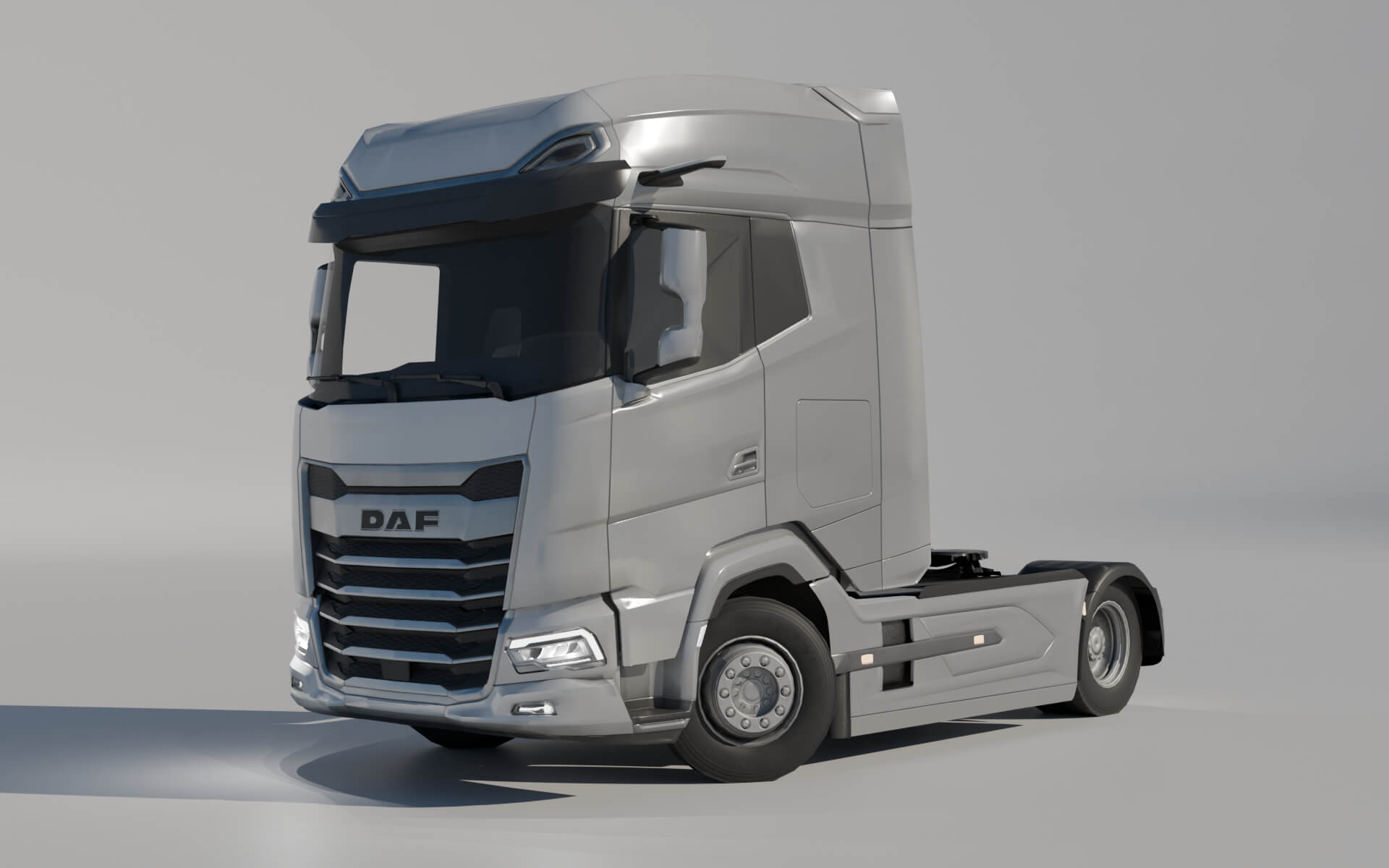 DAF XG 2022 Lowpoly - 3D Model by solid-surface