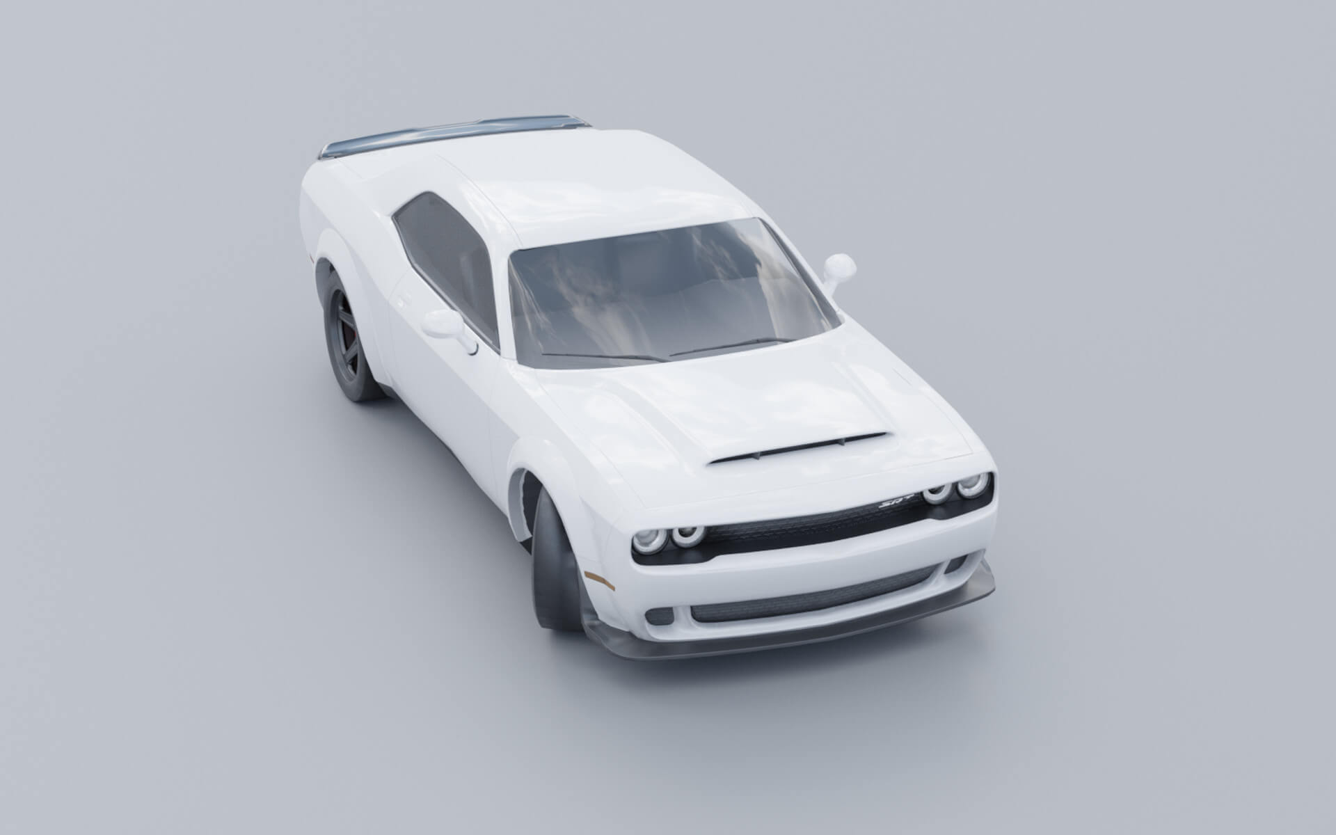 Dodge Challenger SRT - 3D Model by solid-surface