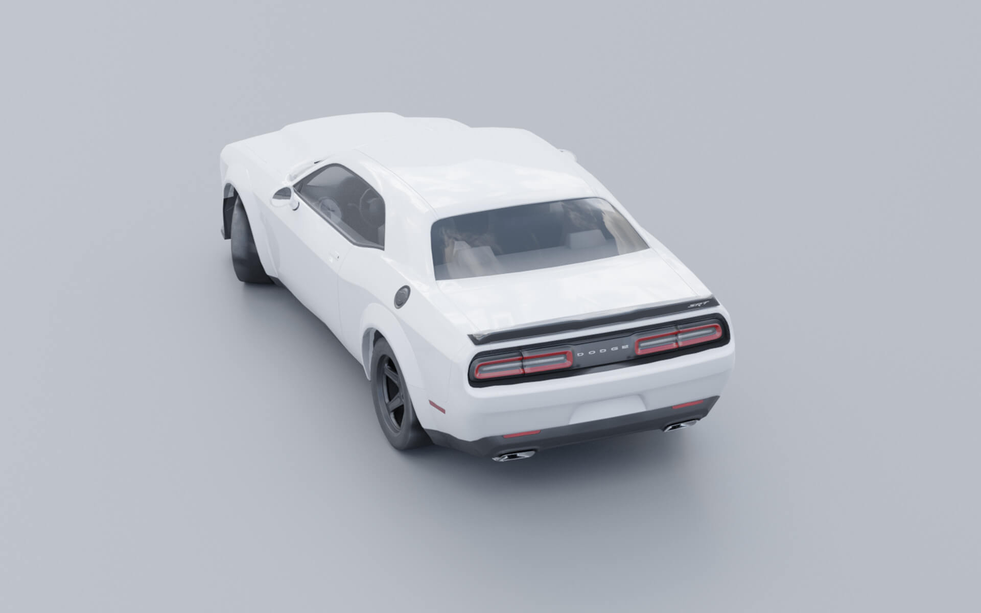 Dodge Challenger SRT - 3D Model by solid-surface