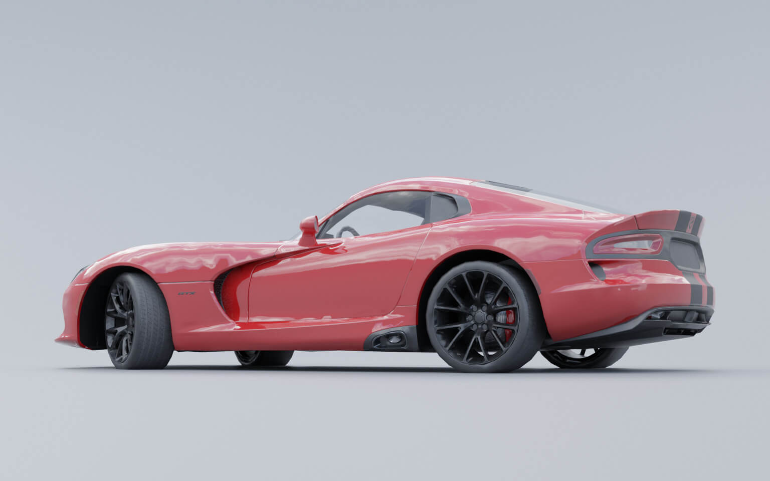 Dodge Viper GTS - 3D Model by solid-surface
