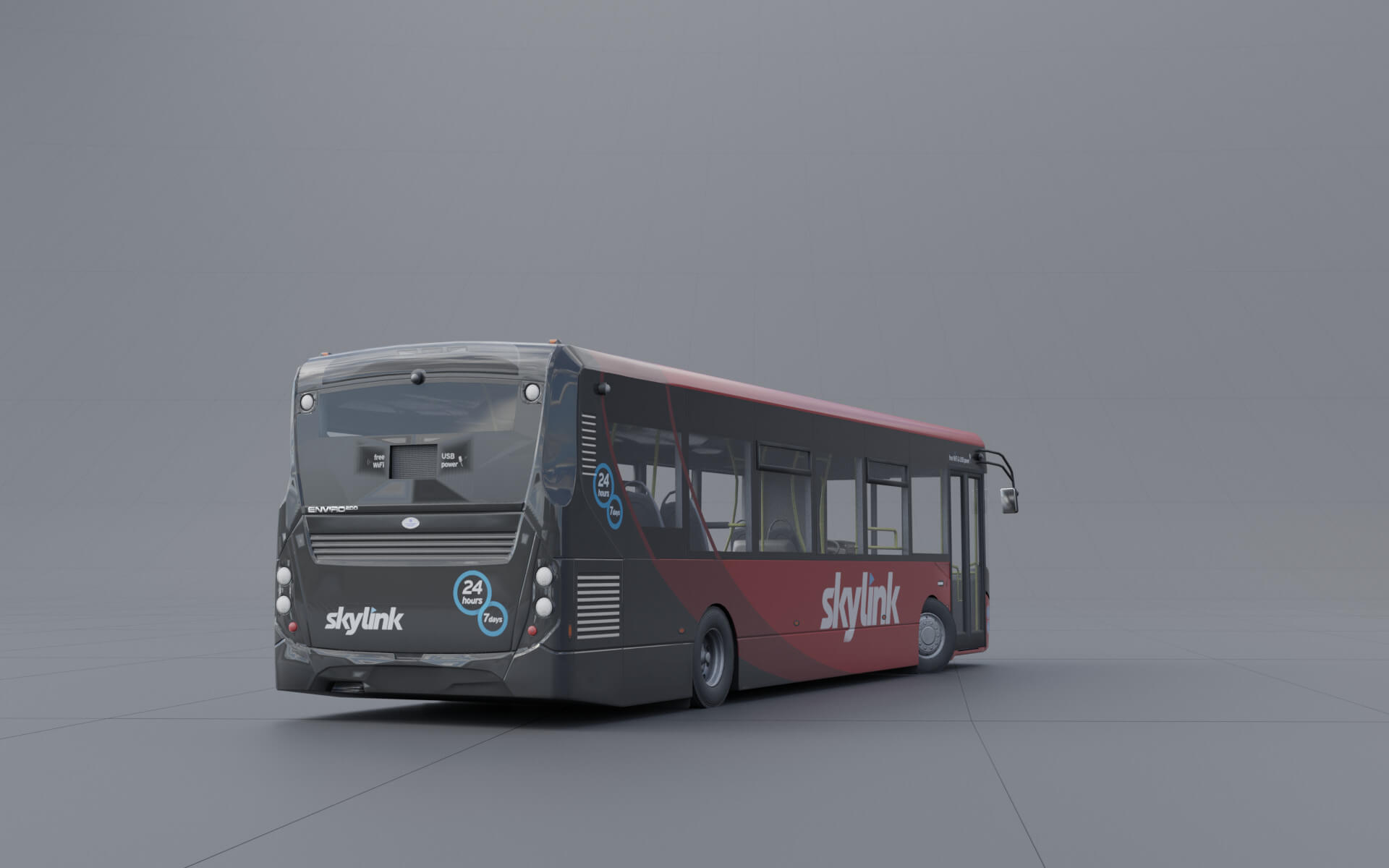 Enviro 200 Low Poly - 3D Model by solid-surface