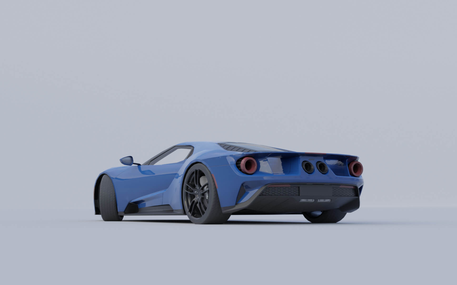Ford GT 2017 - 3D Model by solid-surface