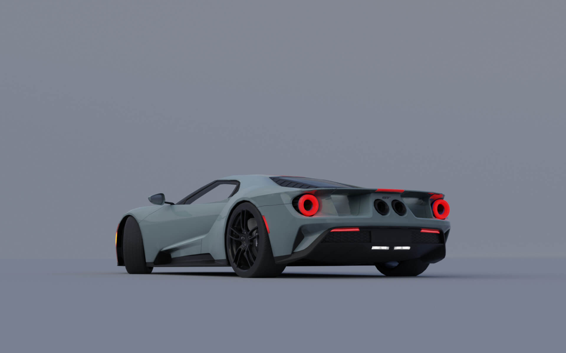 Ford GT 2017 - 3D Model by solid-surface