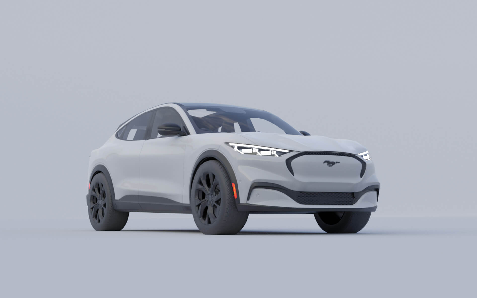 Ford Mustang Mach-E 3D Model by solid-surface