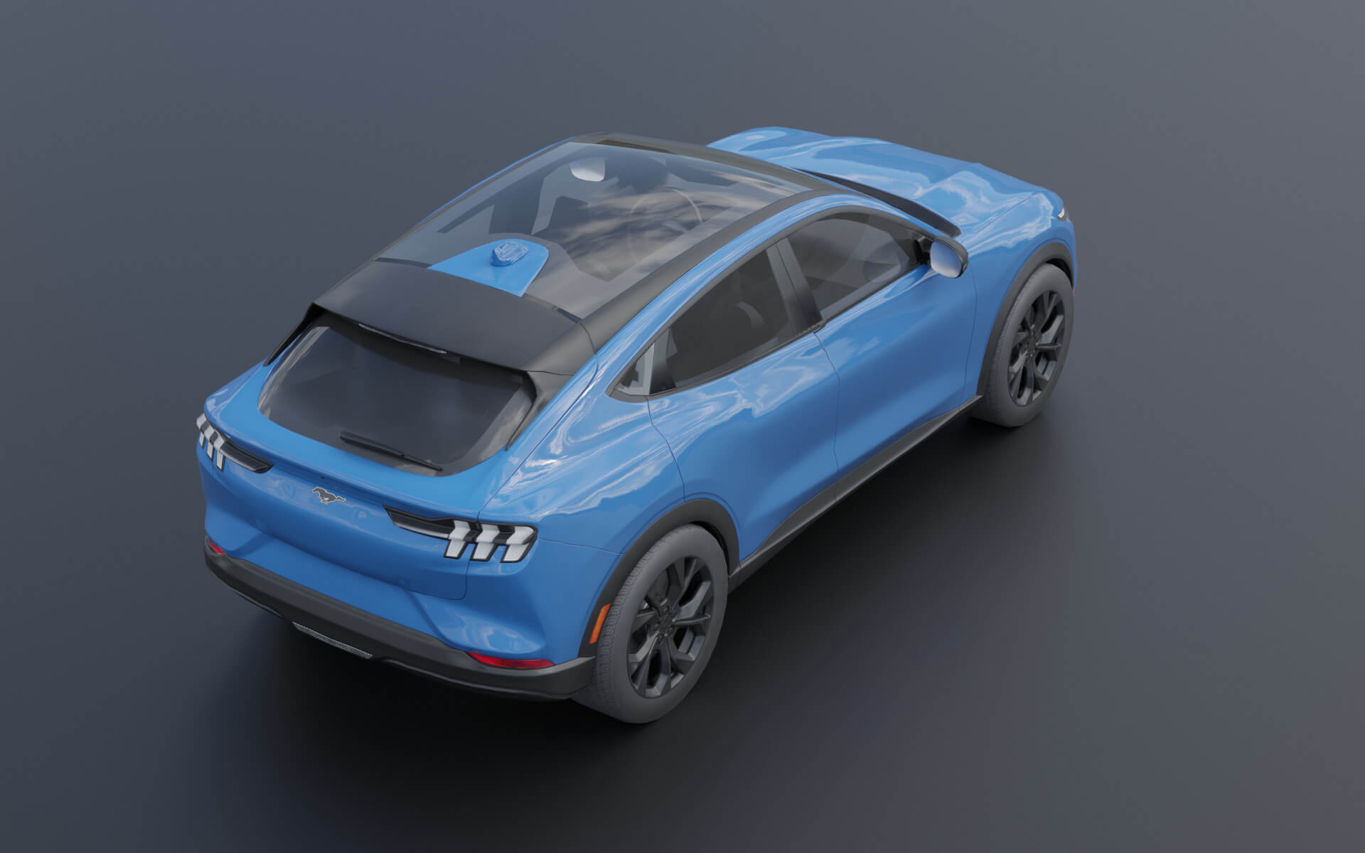 Ford Mustang Mach-E 3D Model by solid-surface