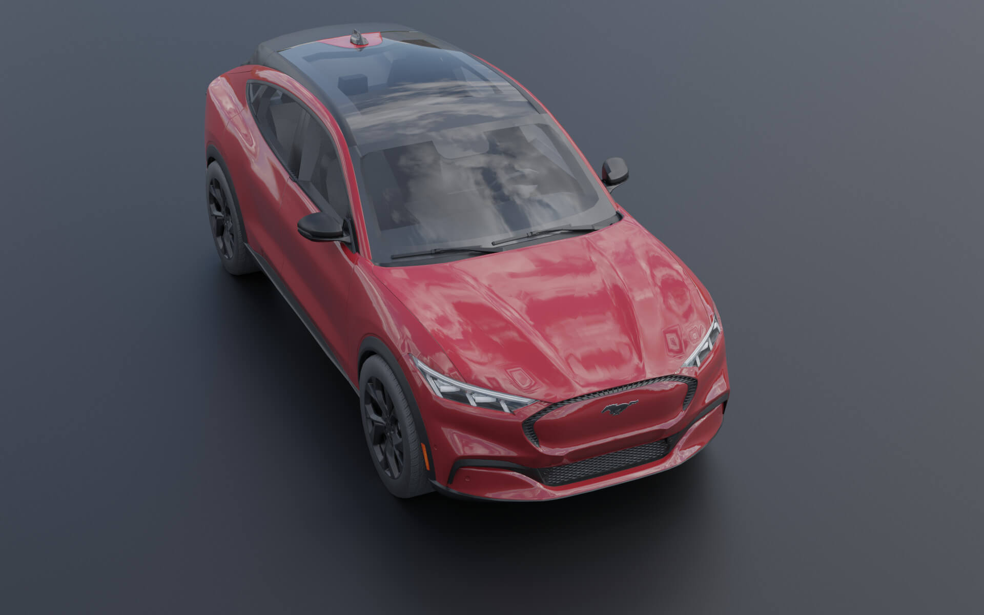 Ford Mustang Mach-E 3D Model by solid-surface