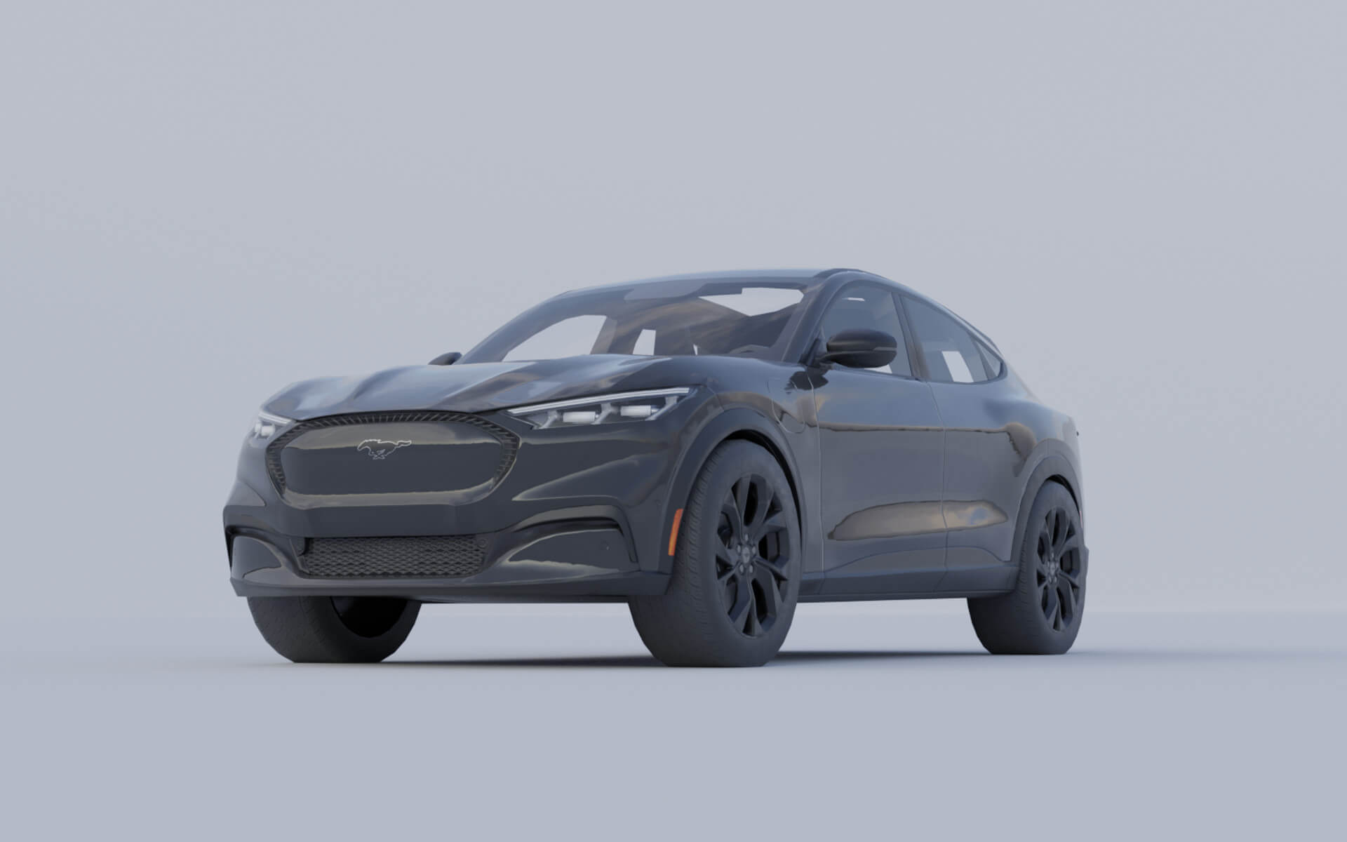 Ford Mustang Mach-E 3D Model by solid-surface