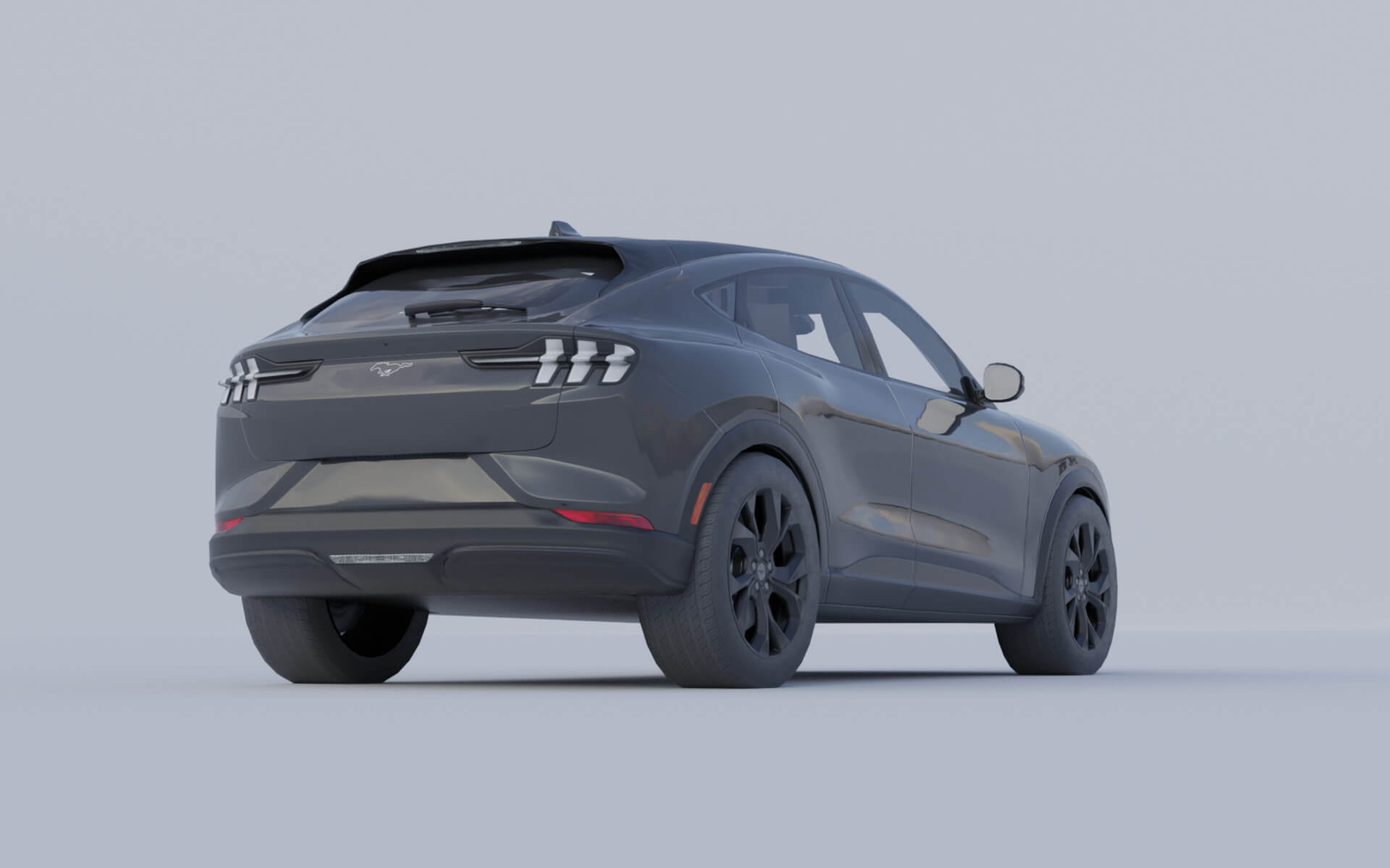Ford Mustang Mach-E 3D Model by solid-surface