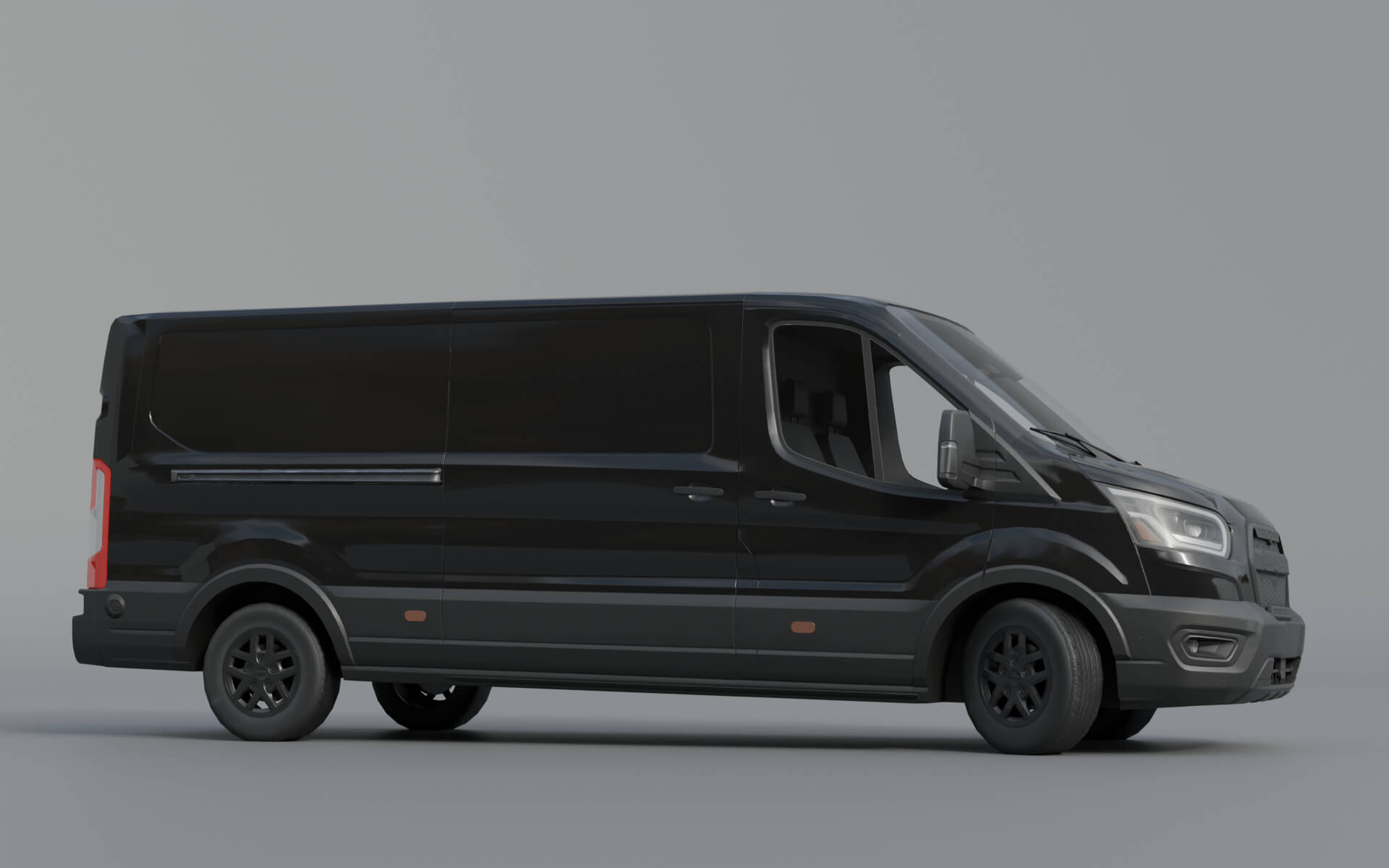 Ford Transit 2022 Cargo - 3D Model by solid-surface