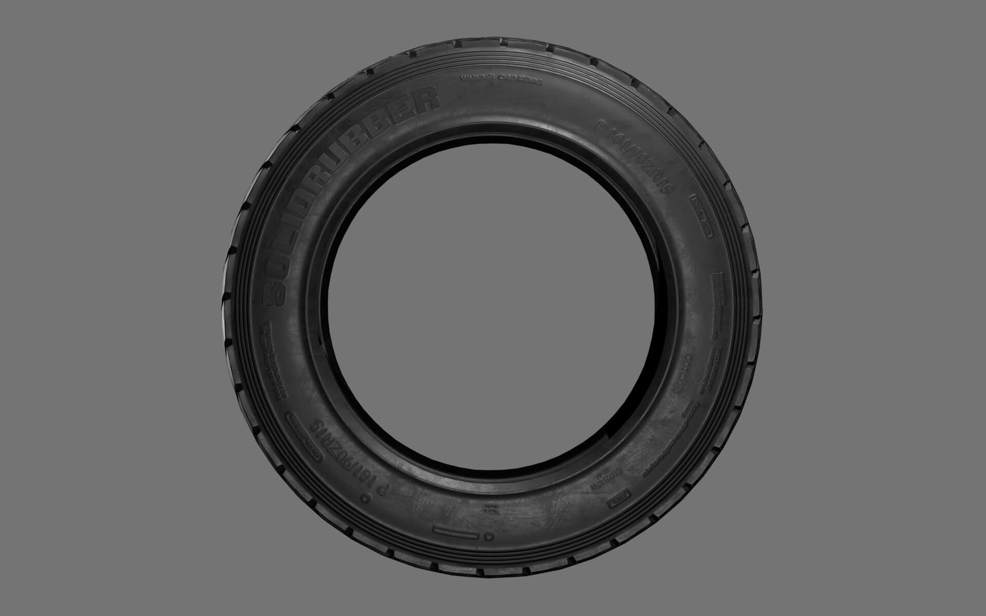 Low Poly Tire Pack - 3D Model by solid-surface
