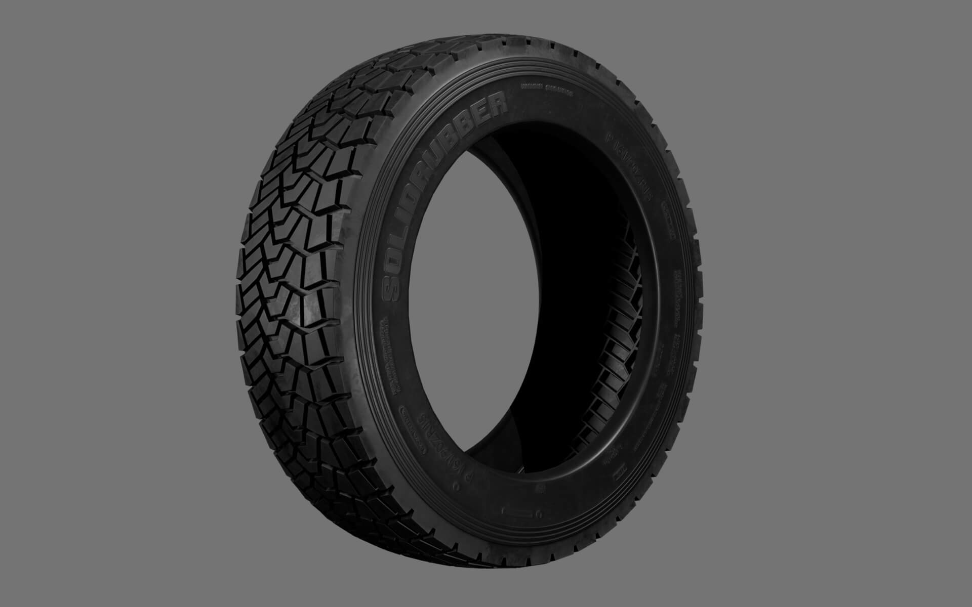 Low Poly Tire Pack - 3D Model by solid-surface