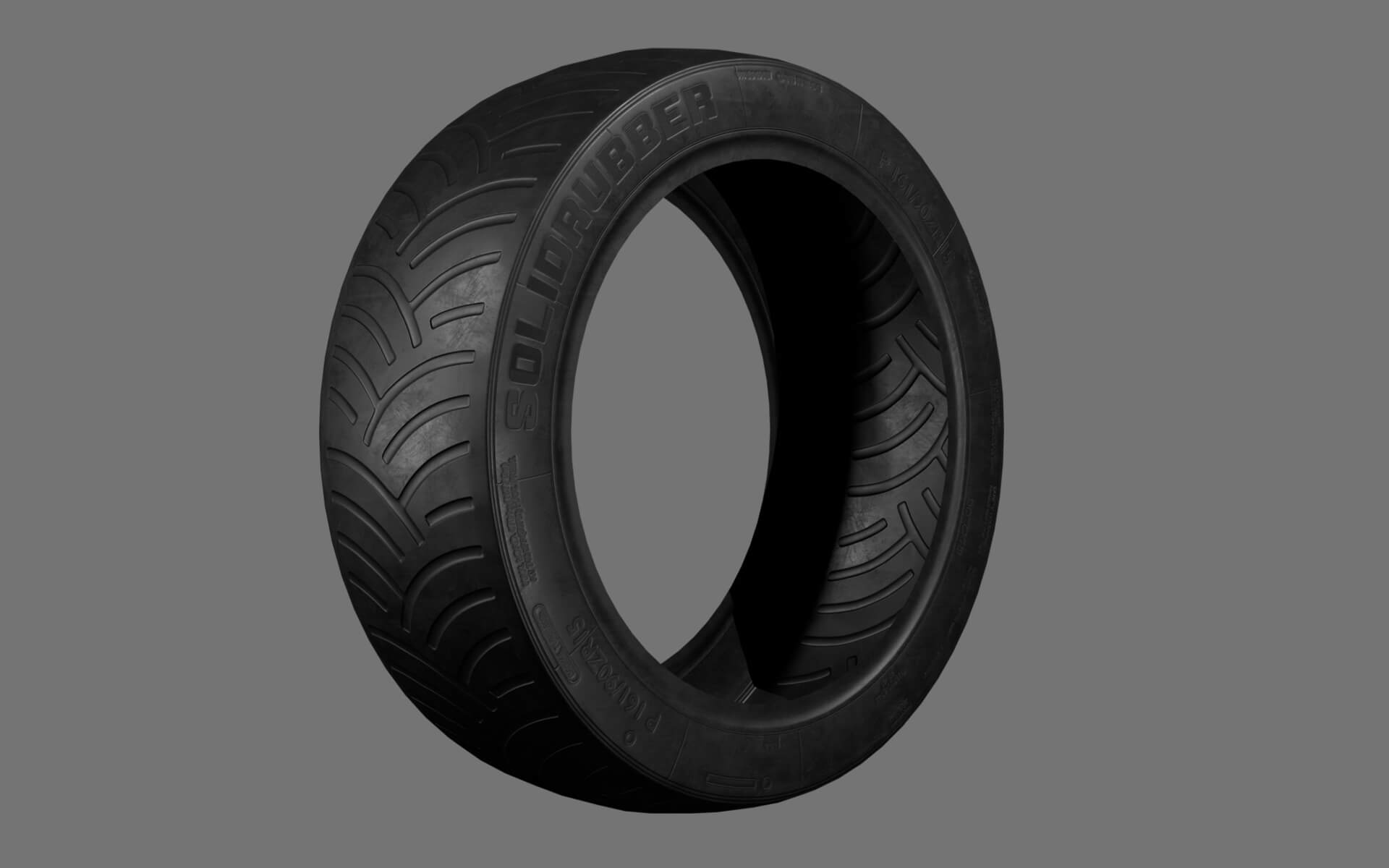 Low Poly Tire Pack - 3D Model by solid-surface