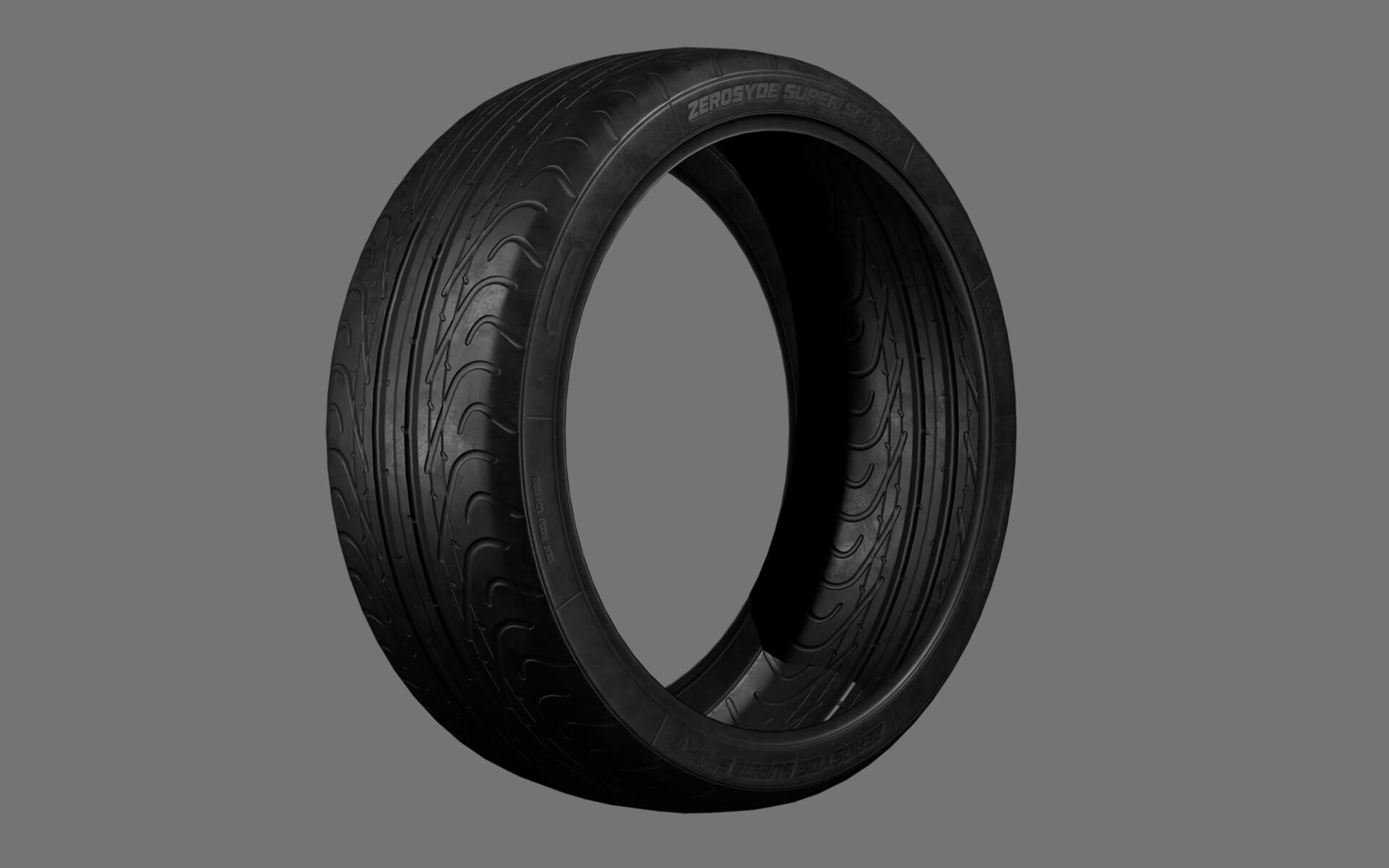 Low Poly Tire Pack - 3D Model by solid-surface