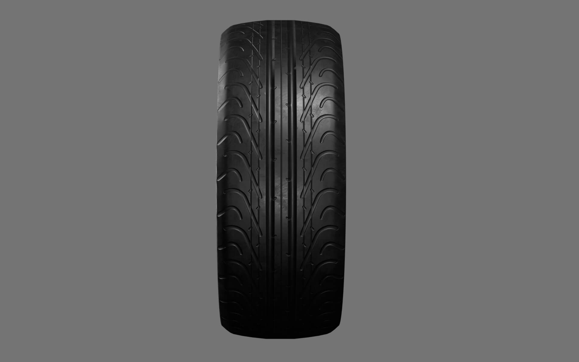 Low Poly Tire Pack - 3D Model by solid-surface