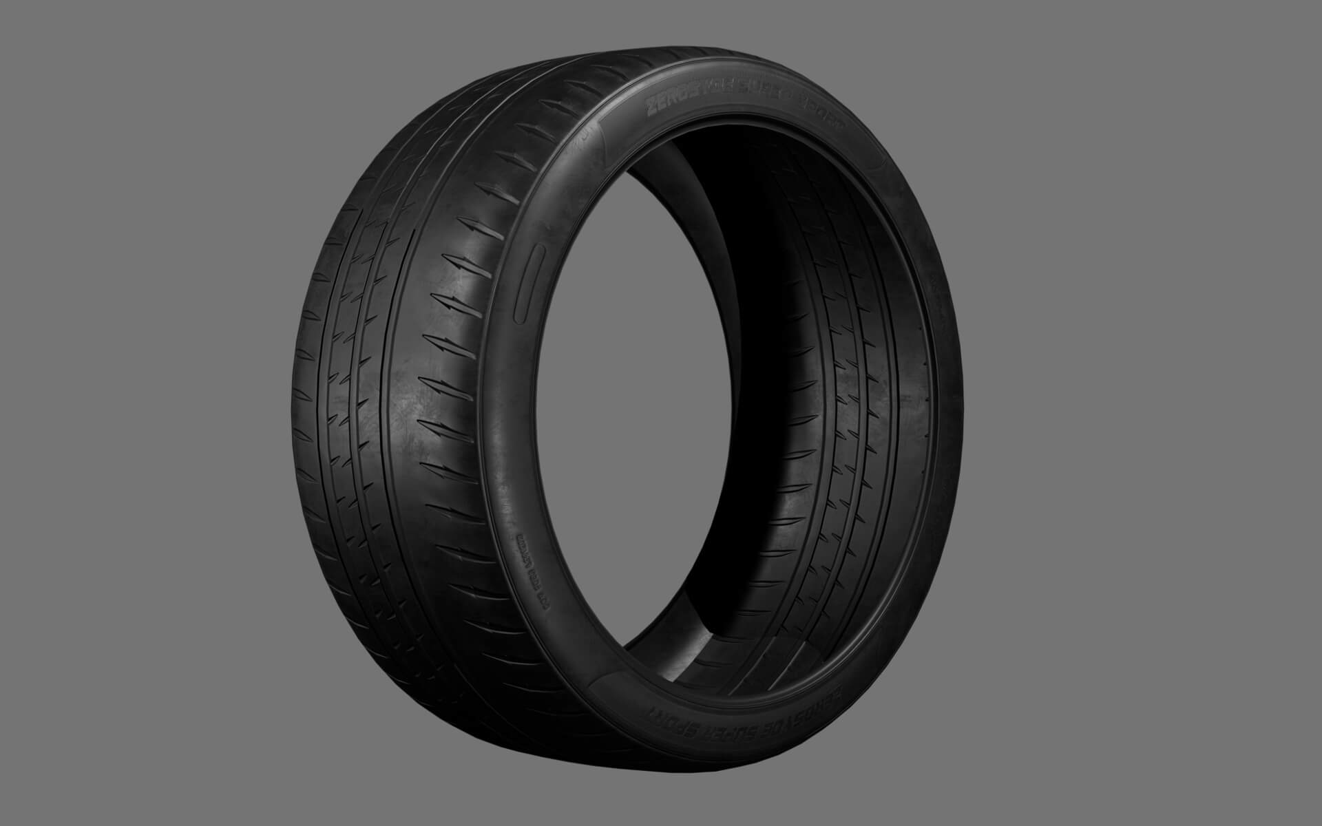 Low Poly Tire Pack - 3D Model by solid-surface
