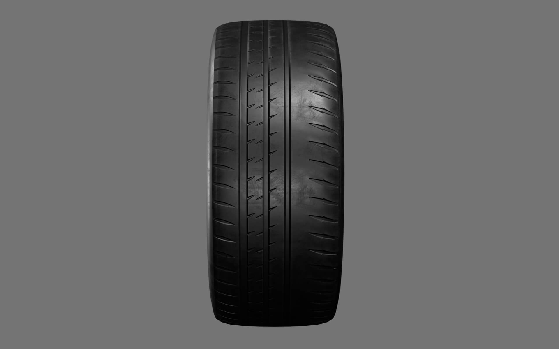 Low Poly Tire Pack - 3D Model by solid-surface