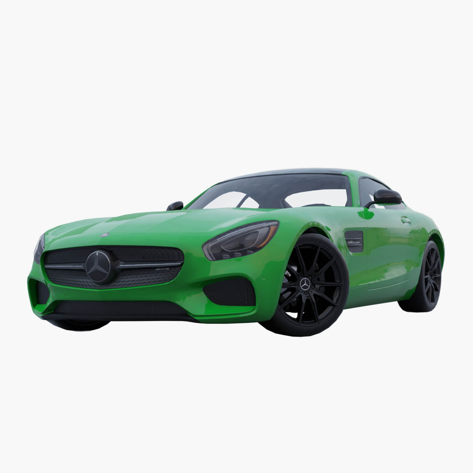 Mersedes-Benz AMG 3D Model by solid-surface