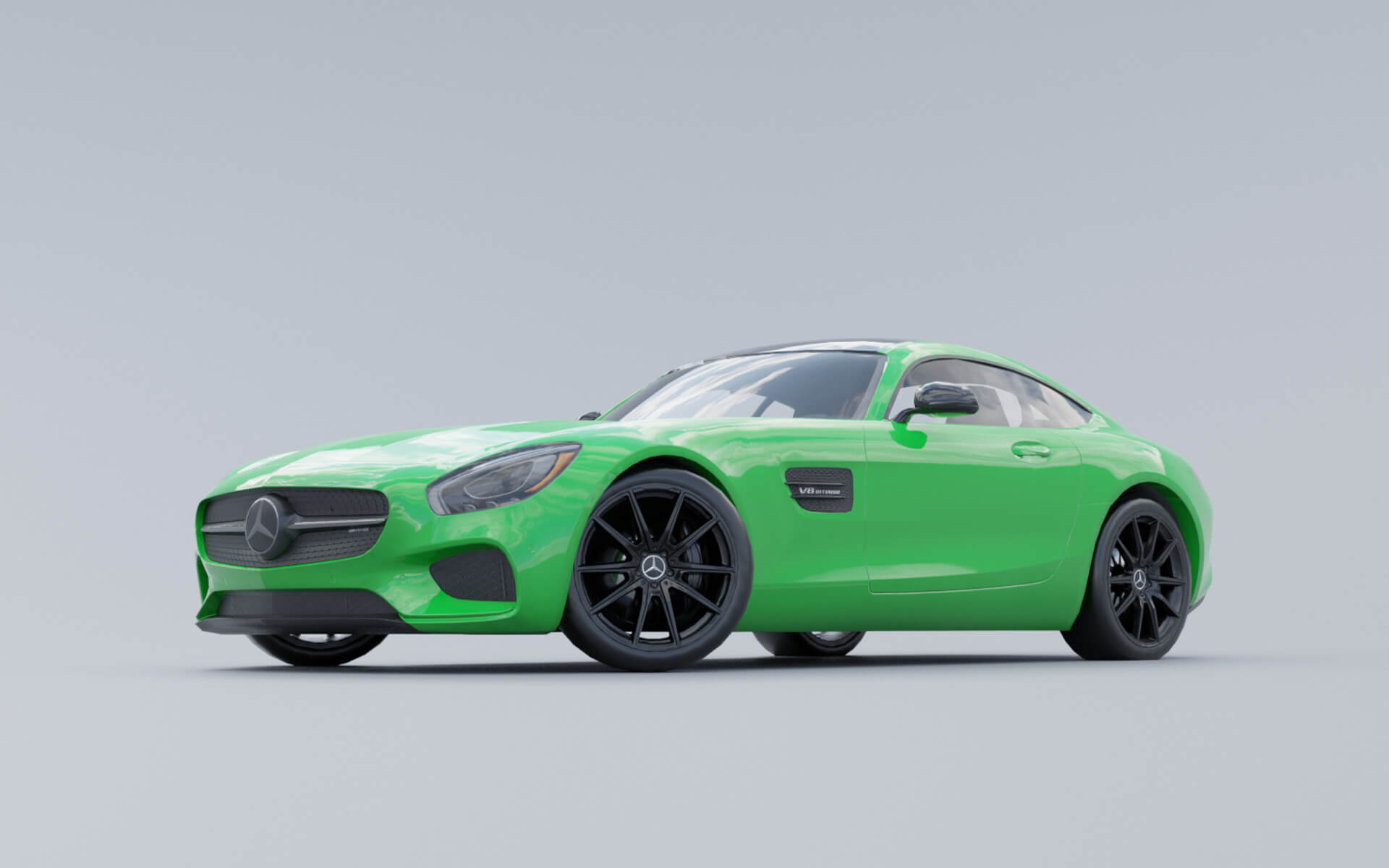 Mersedes-Benz AMG 3D Model by solid-surface