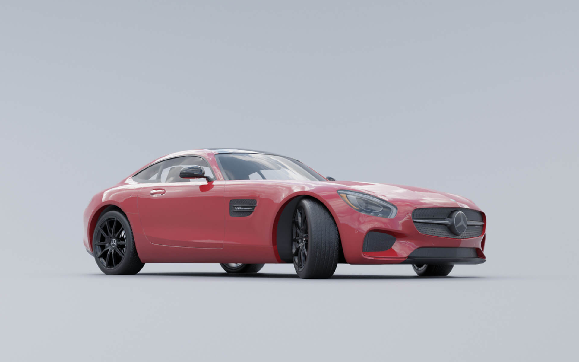 Mersedes-Benz AMG 3D Model by solid-surface