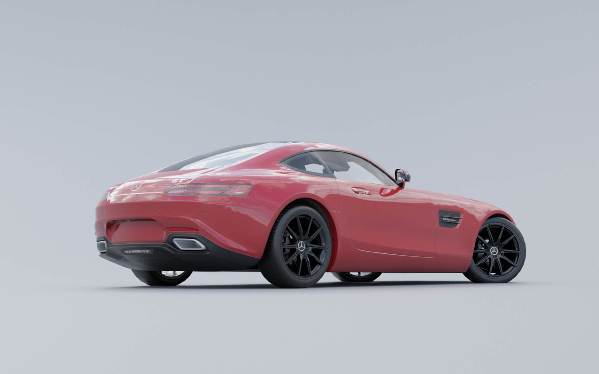 Mersedes-Benz AMG 3D Model by solid-surface