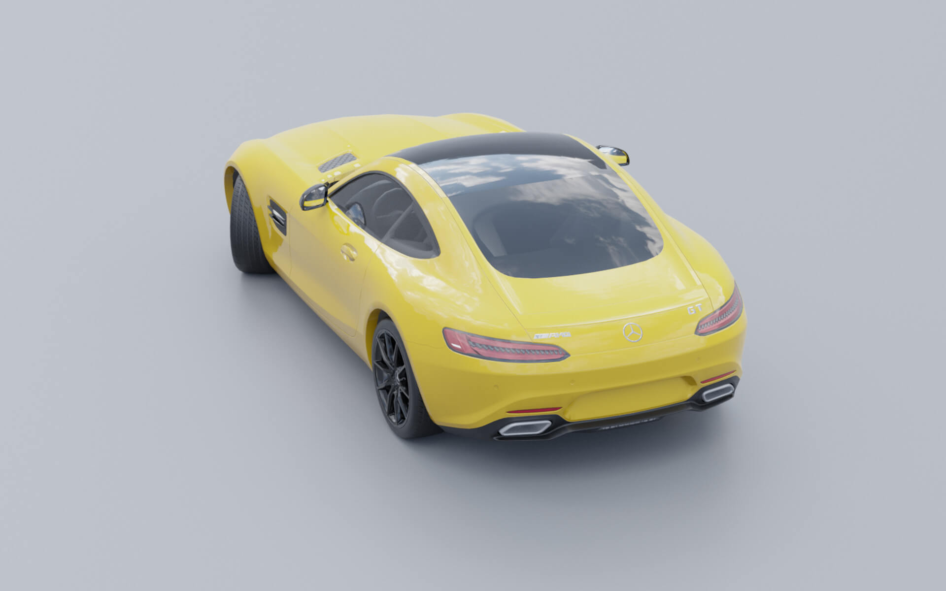 Mersedes-Benz AMG 3D Model by solid-surface