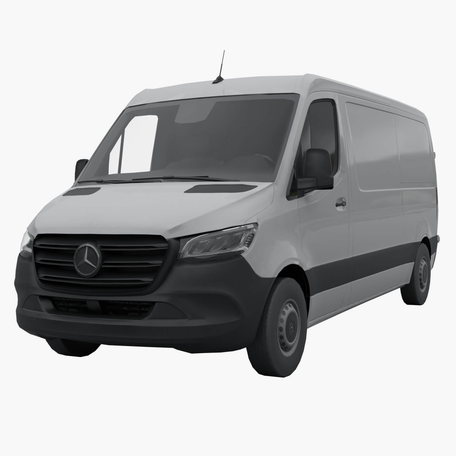 Mersedes-Benz Sprinter 2022 3D Model by solid-surface