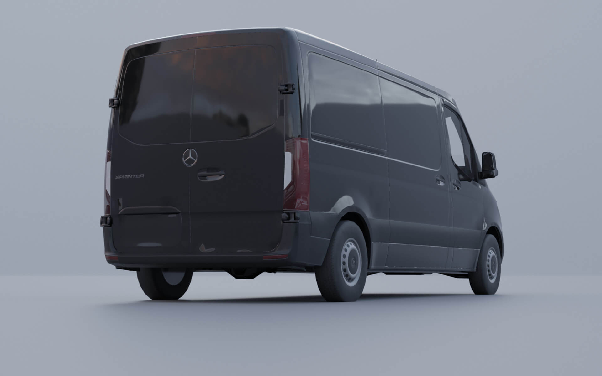 Mersedes-Benz Sprinter 2022 3D Model by solid-surface
