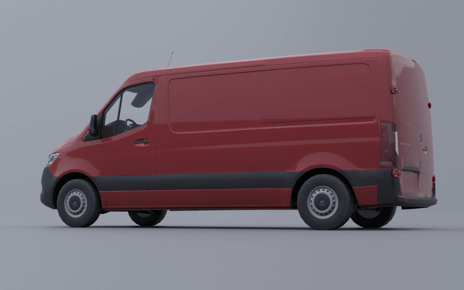 Mersedes-Benz Sprinter 2022 3D Model by solid-surface