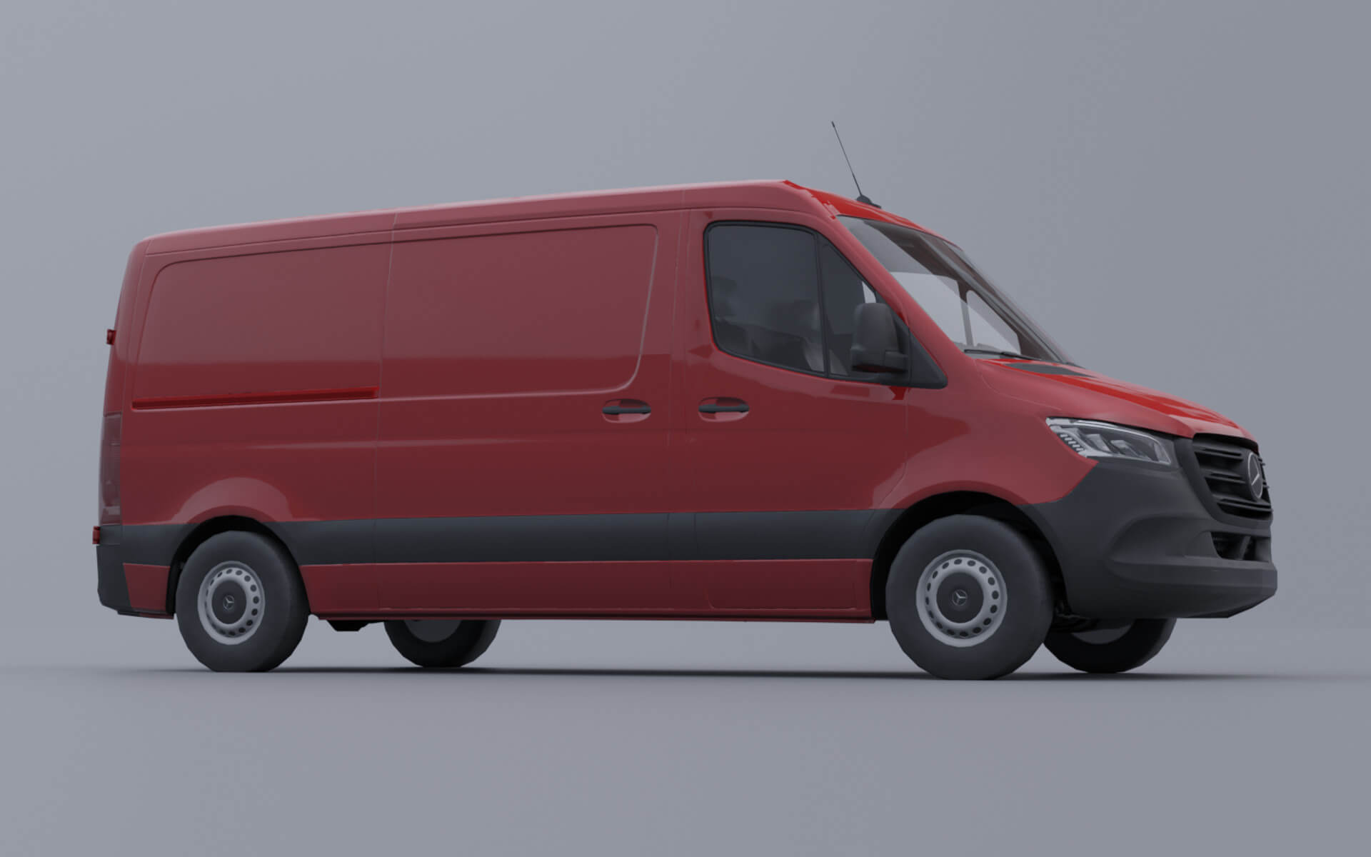 Mersedes-Benz Sprinter 2022 3D Model by solid-surface