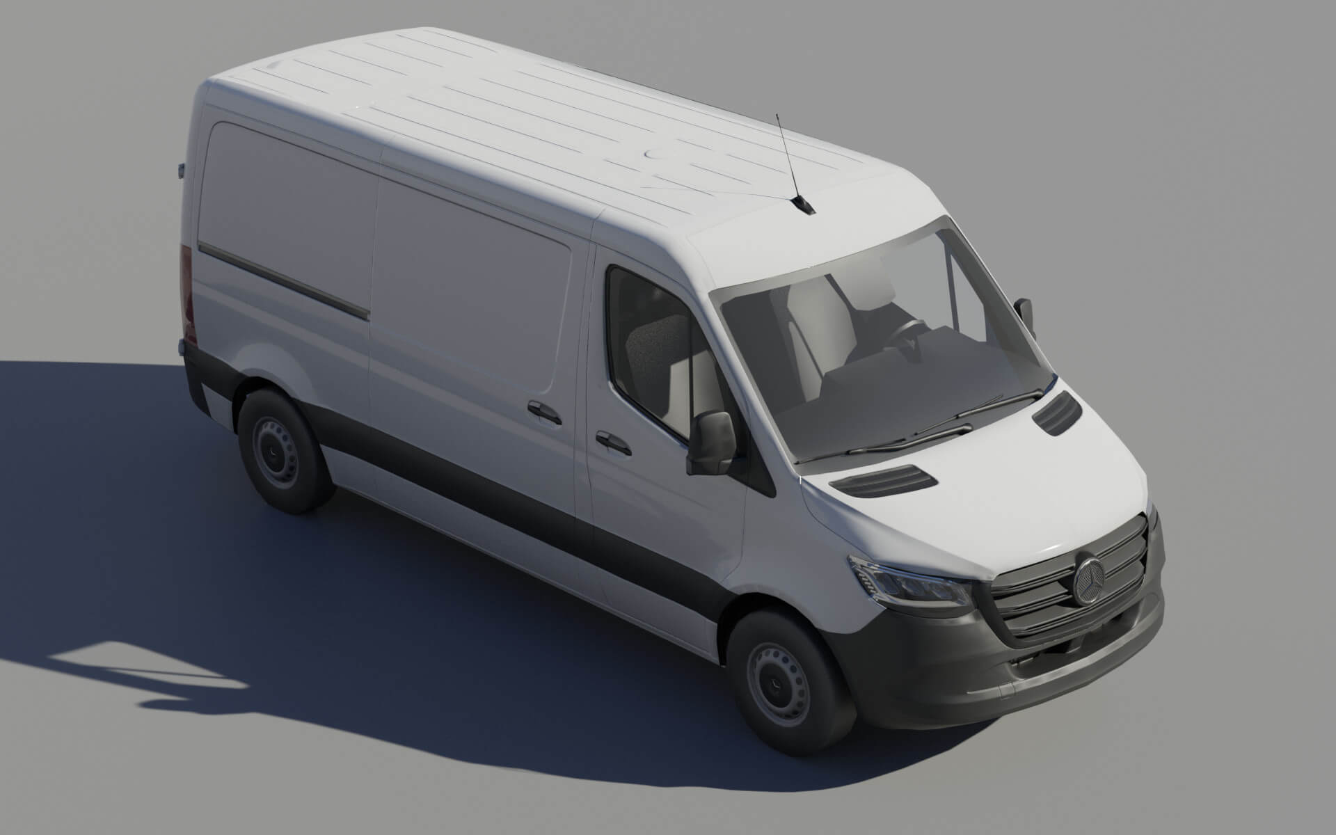 Mersedes-Benz Sprinter 2022 - 3D Model by solid-surface