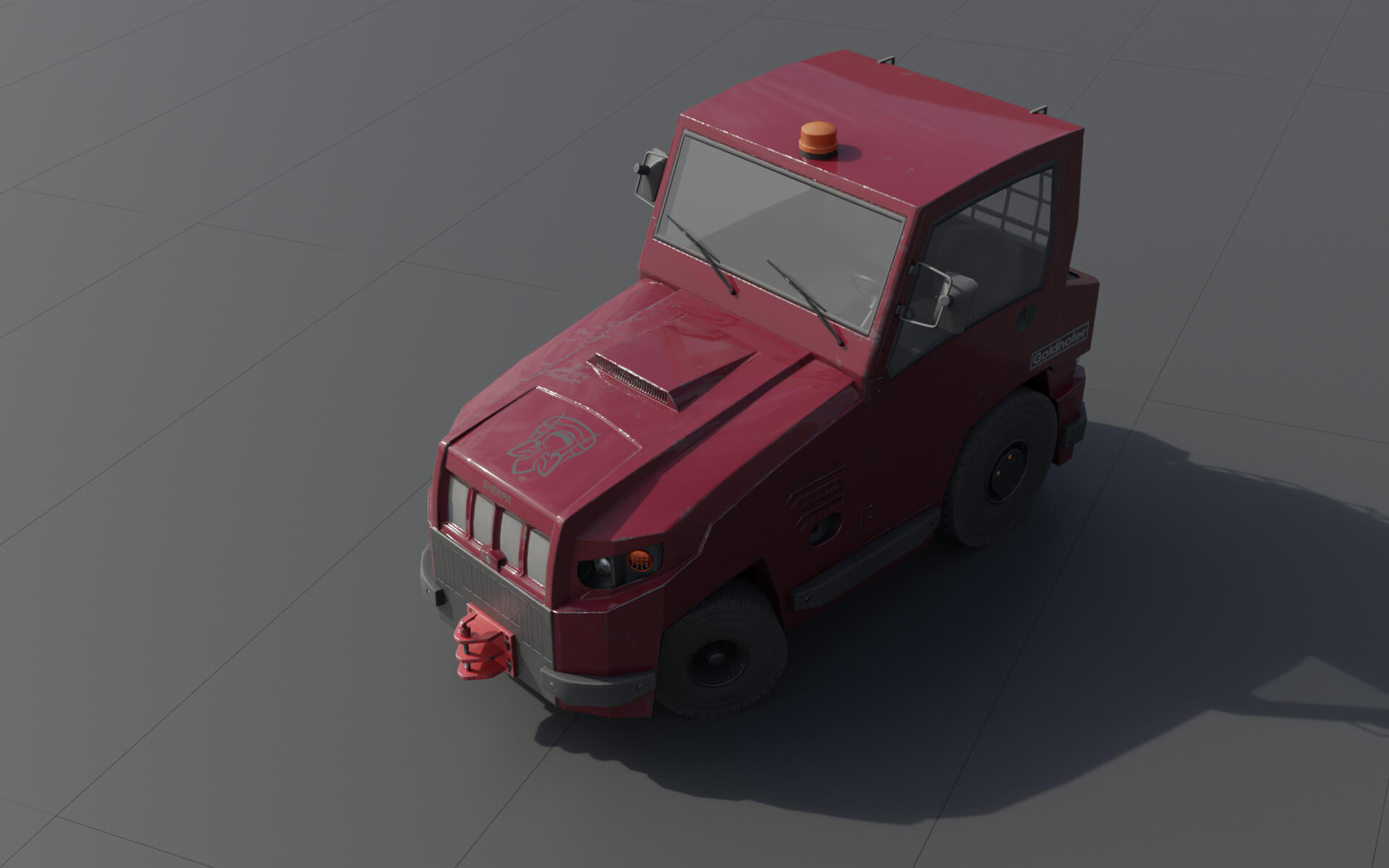 Sherpa D Low Poly - 3D Model by solid-surface