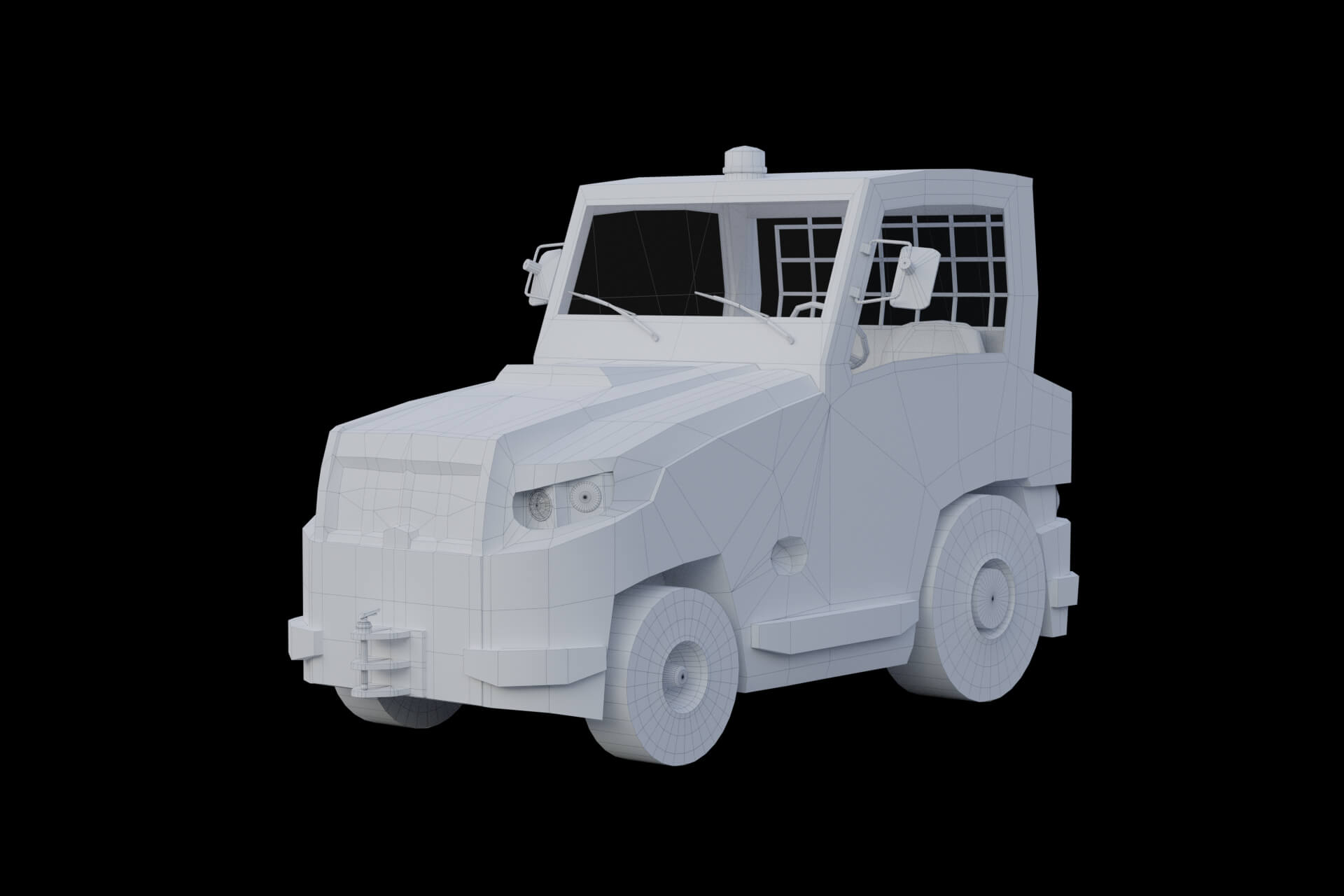 Sherpa D Low Poly - 3D Model by solid-surface
