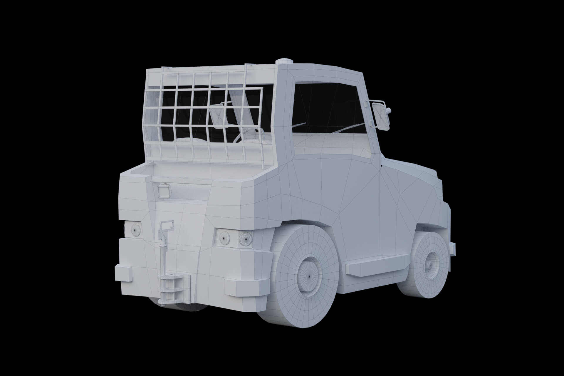 Sherpa D Low Poly - 3D Model by solid-surface