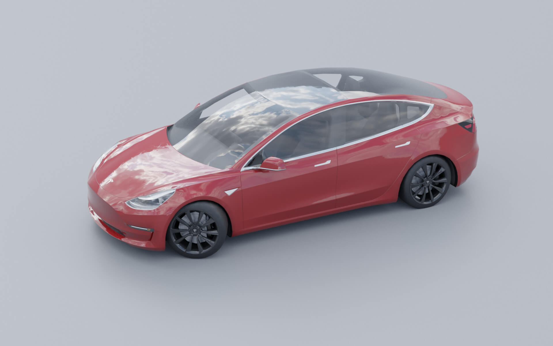 Tesla Model 3 by solid-surface