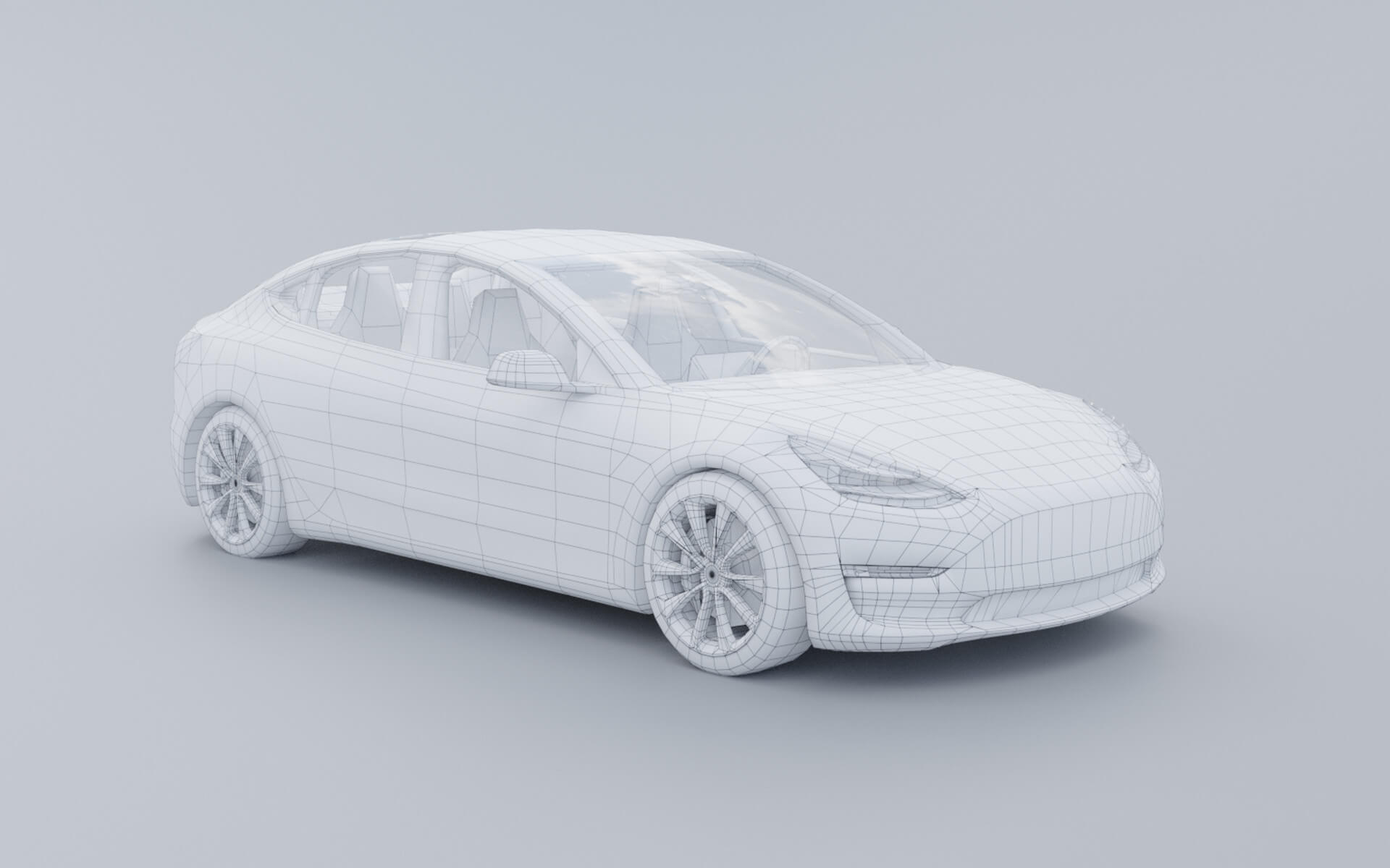 Tesla Model 3 by solid-surface