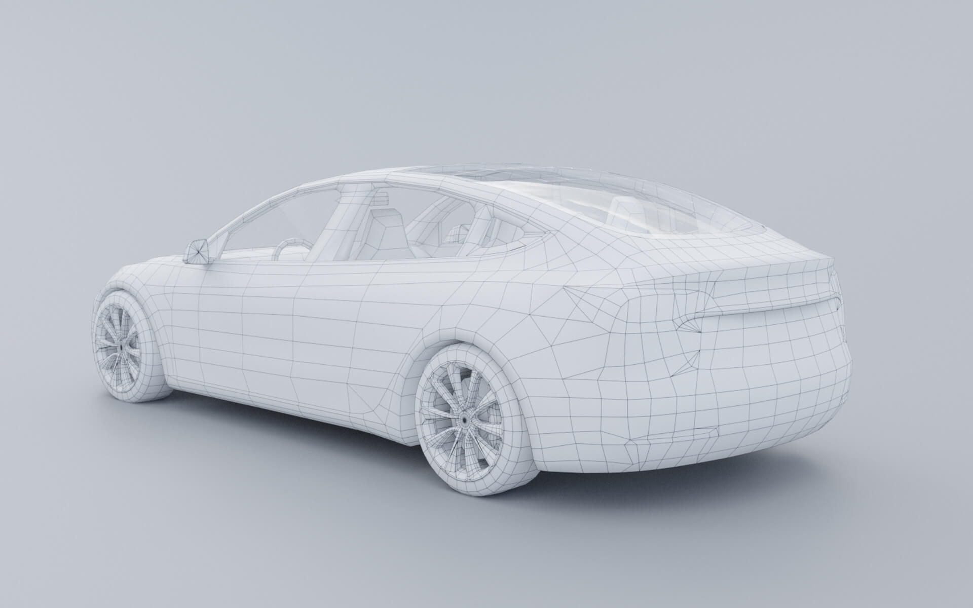 Tesla Model 3 by solid-surface