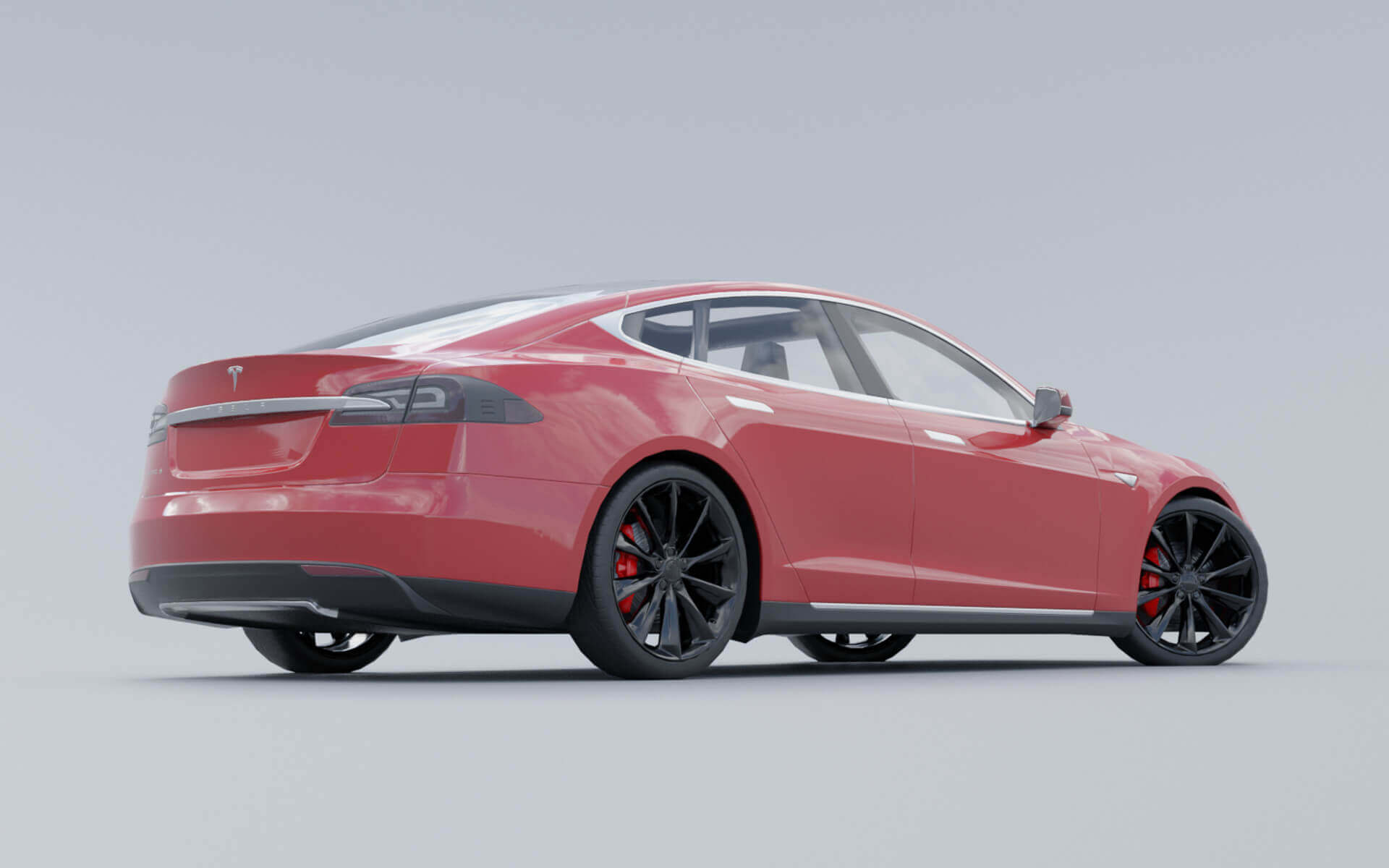 Tesla Model S by solid-surface