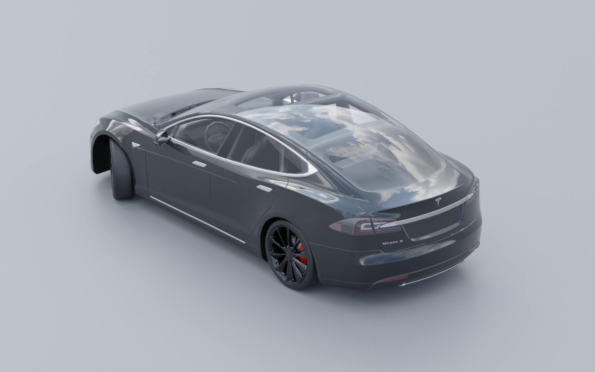 Tesla Model S by solid-surface