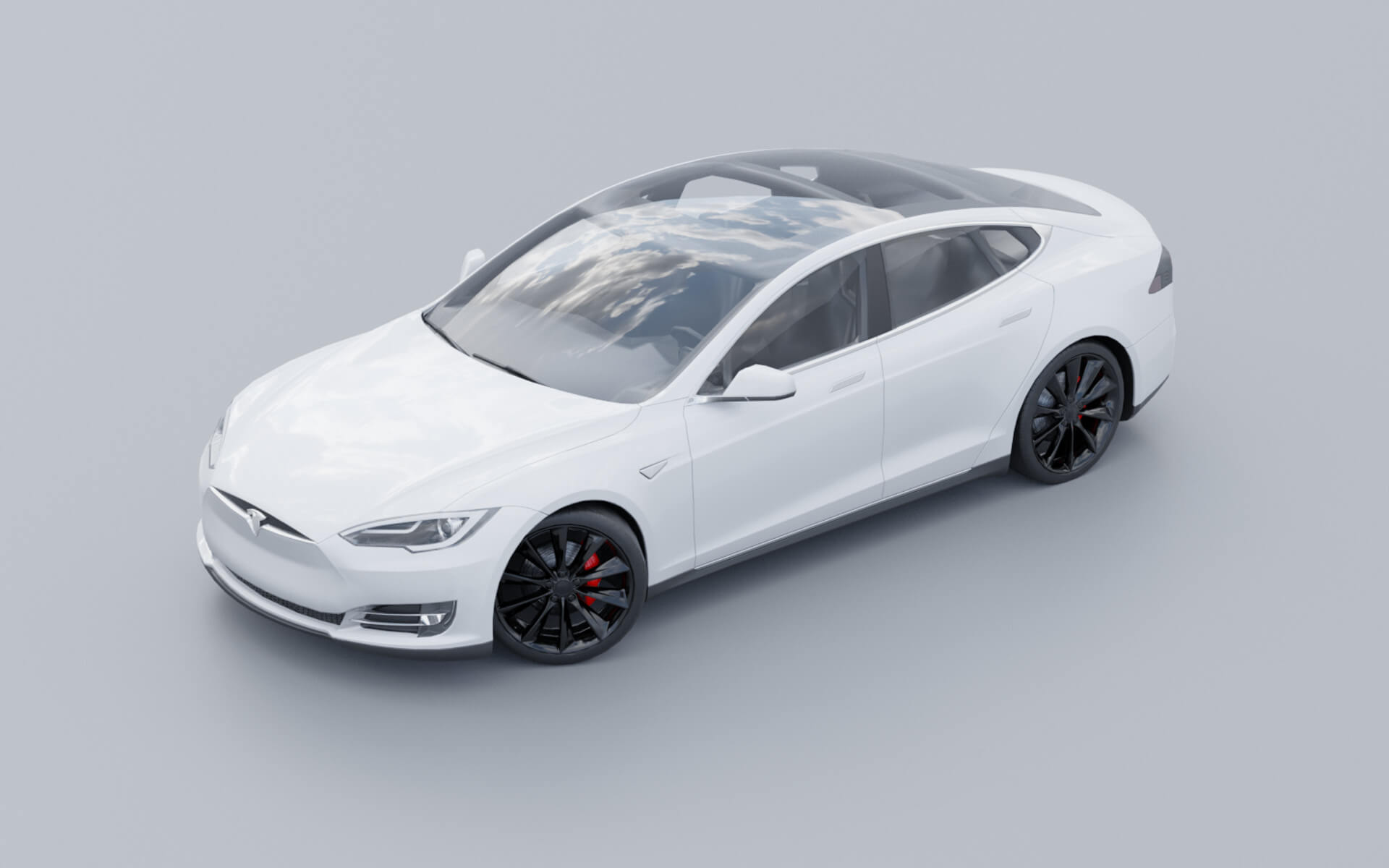 Tesla Model S by solid-surface