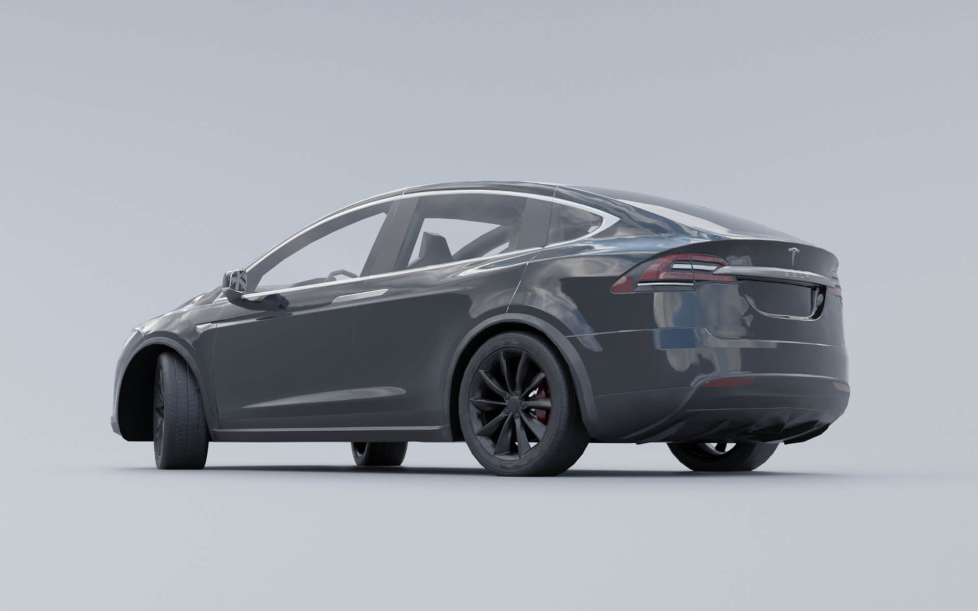 Tesla Model X by solid-surface