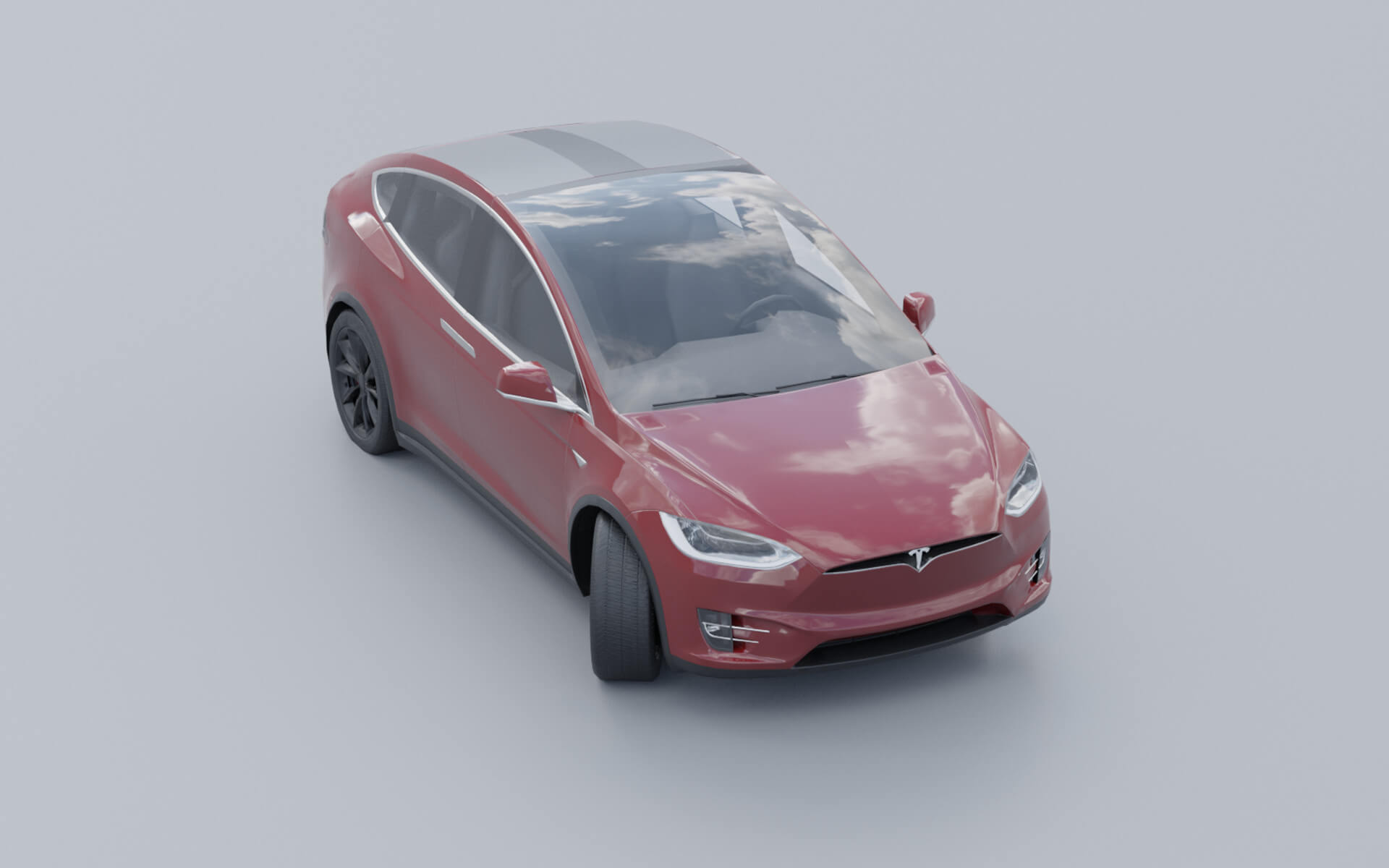 Tesla Model X by solid-surface