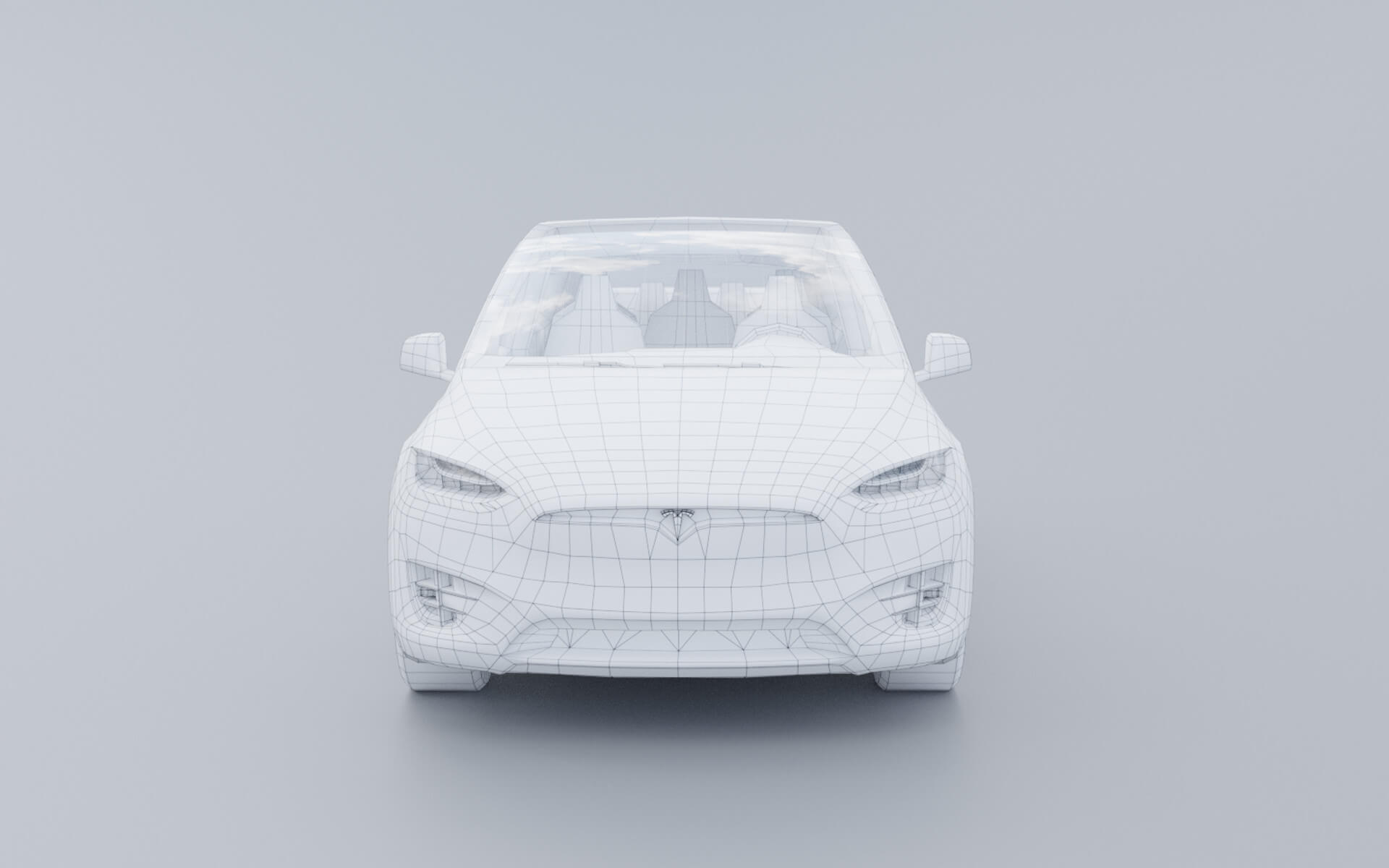 Tesla Model X by solid-surface
