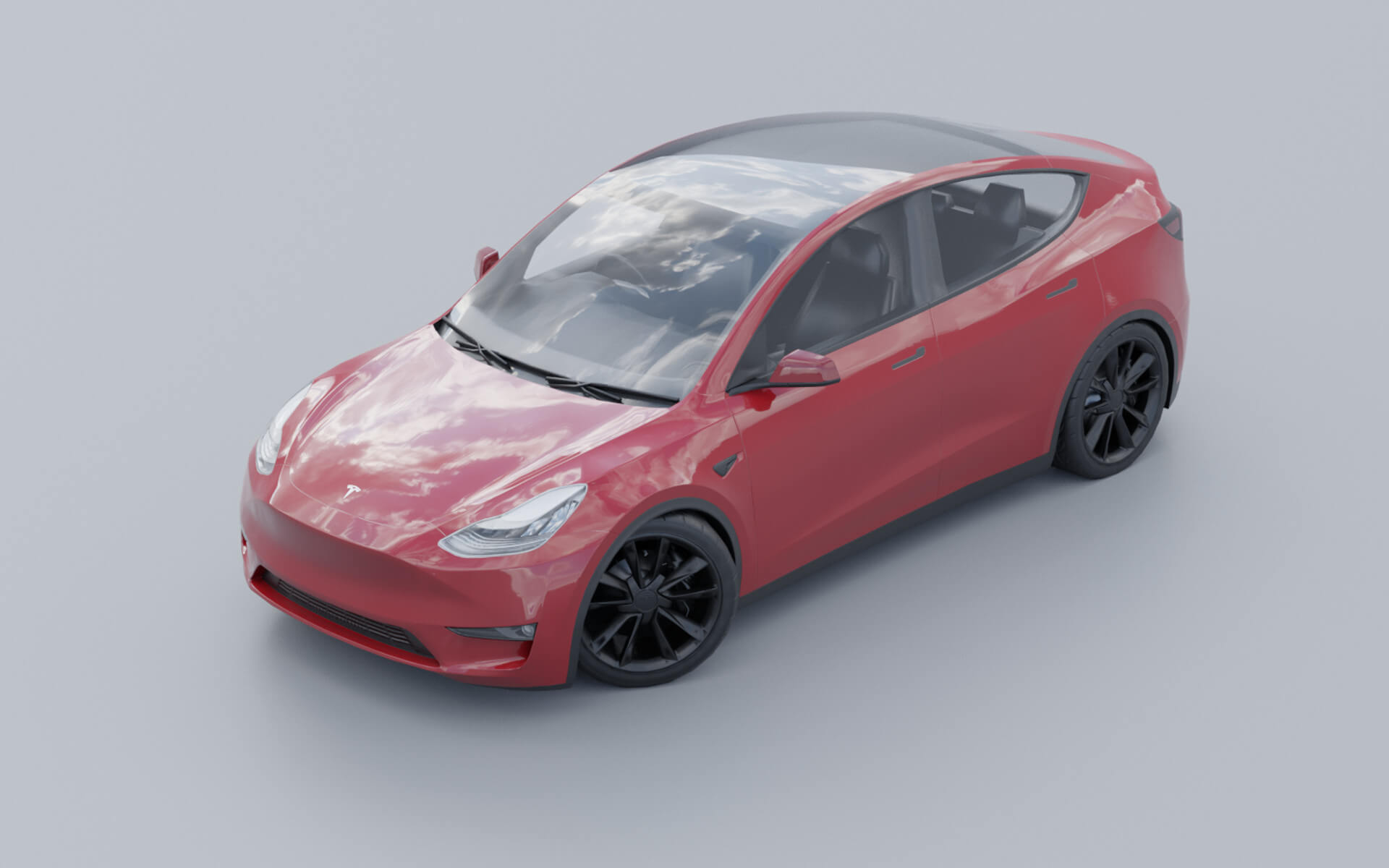 Tesla Model Y by solid-surface